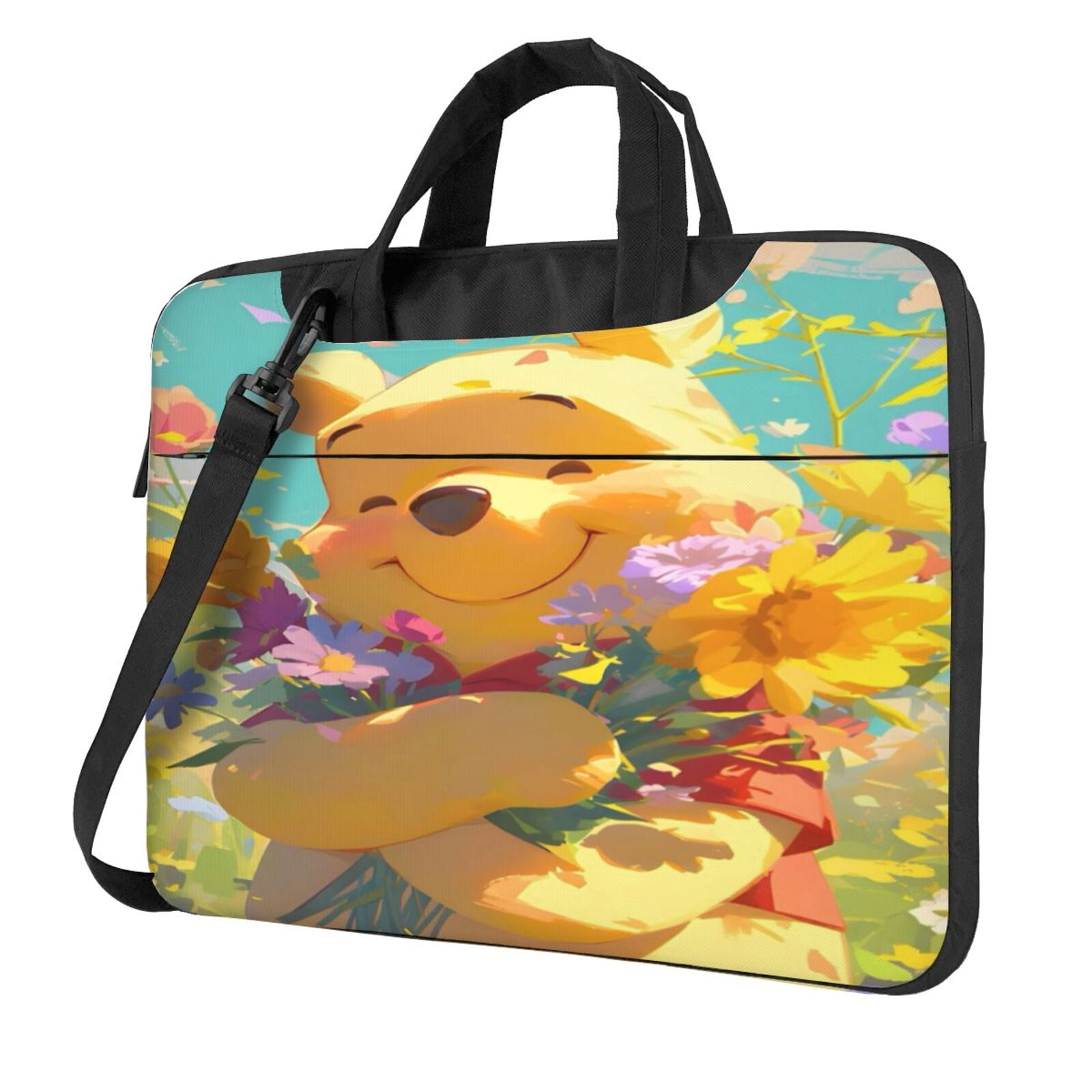 Winnie The Poo Laptop Shoulder Bag Cartoon Laptop Case Computer Bag ...