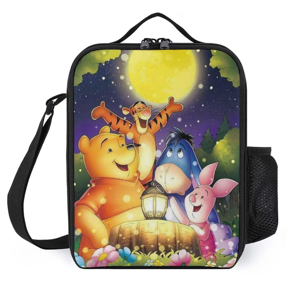 Winnie The Pooh Lunch Bag Insulated, Lunch Box Bag, Reusable Lunch Tote ...