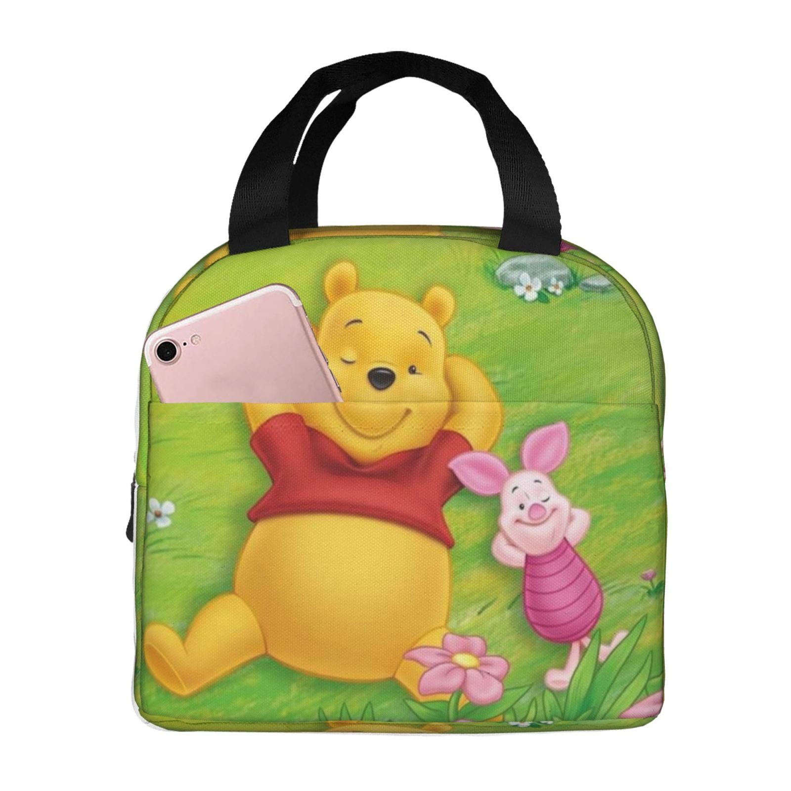 Winnie The Pooh Lunch Bag Insulated, Lunch Box Bag, Reusable Lunch Tote ...