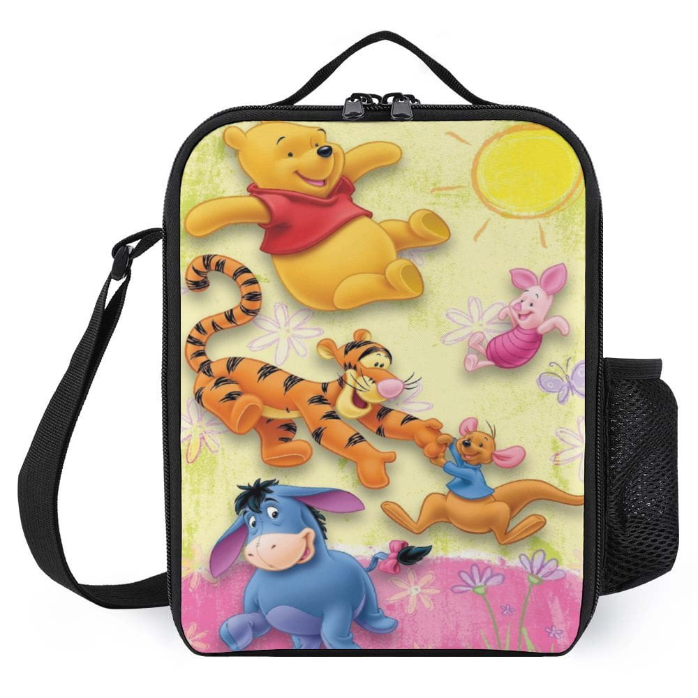 Winnie The Pooh Lunch Bag Insulated, Lunch Box Bag, Reusable Lunch Tote ...