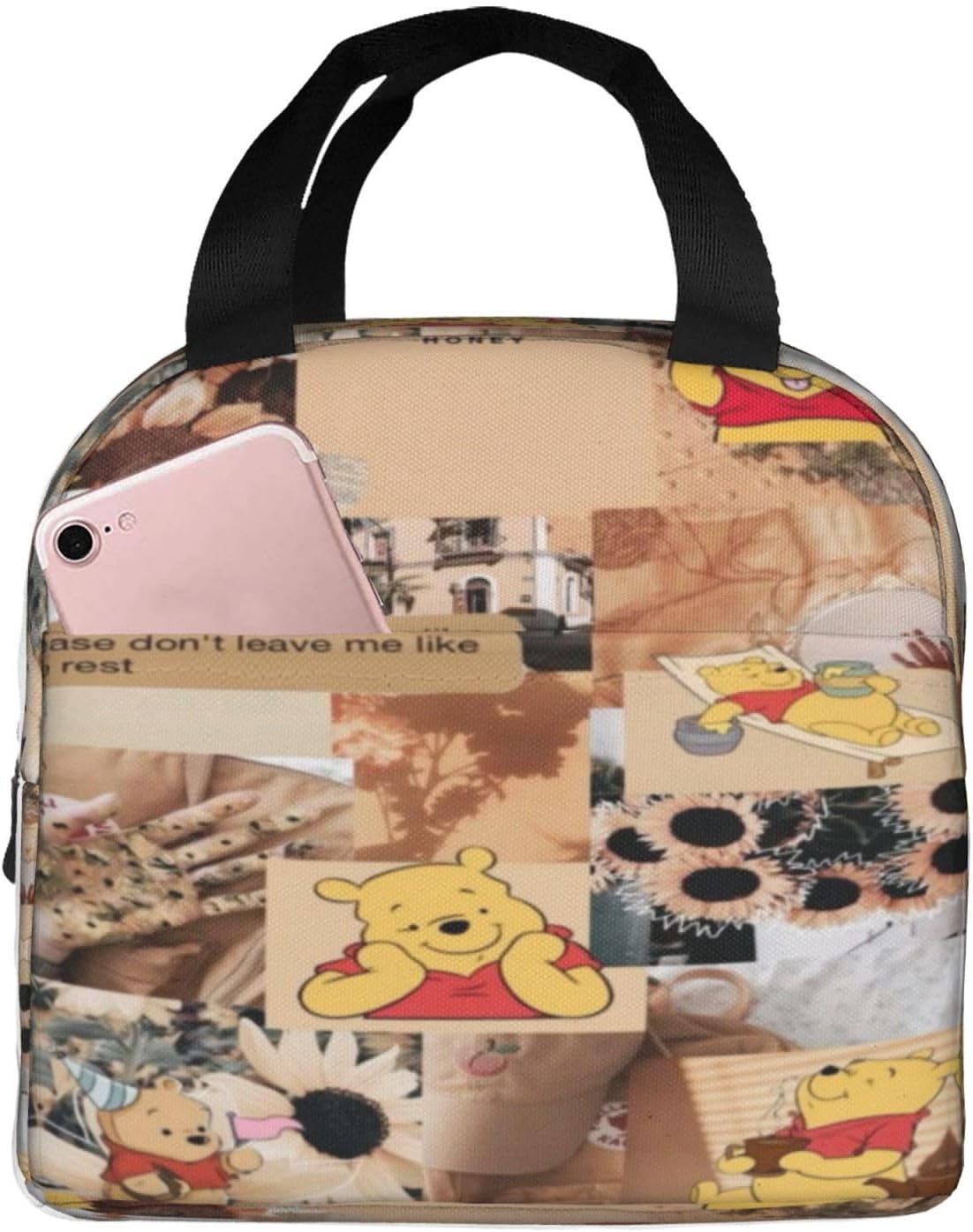Winnie The Pooh Lunch Bag,Lunch Box Waterproof Lunch Container for ...