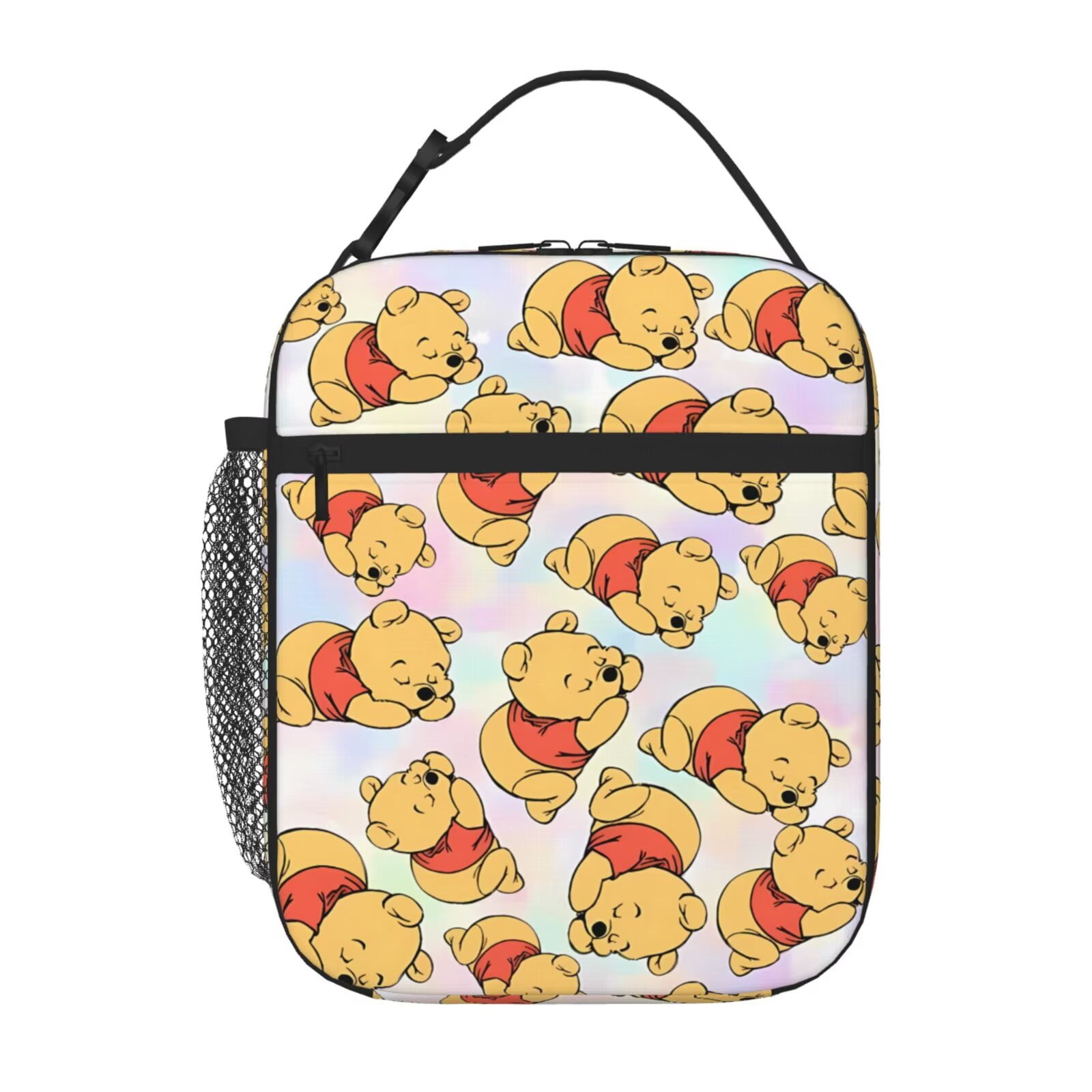 Winnie The Pooh Lunch Box Insulated Cooler Reusable Lunch Bag Container ...