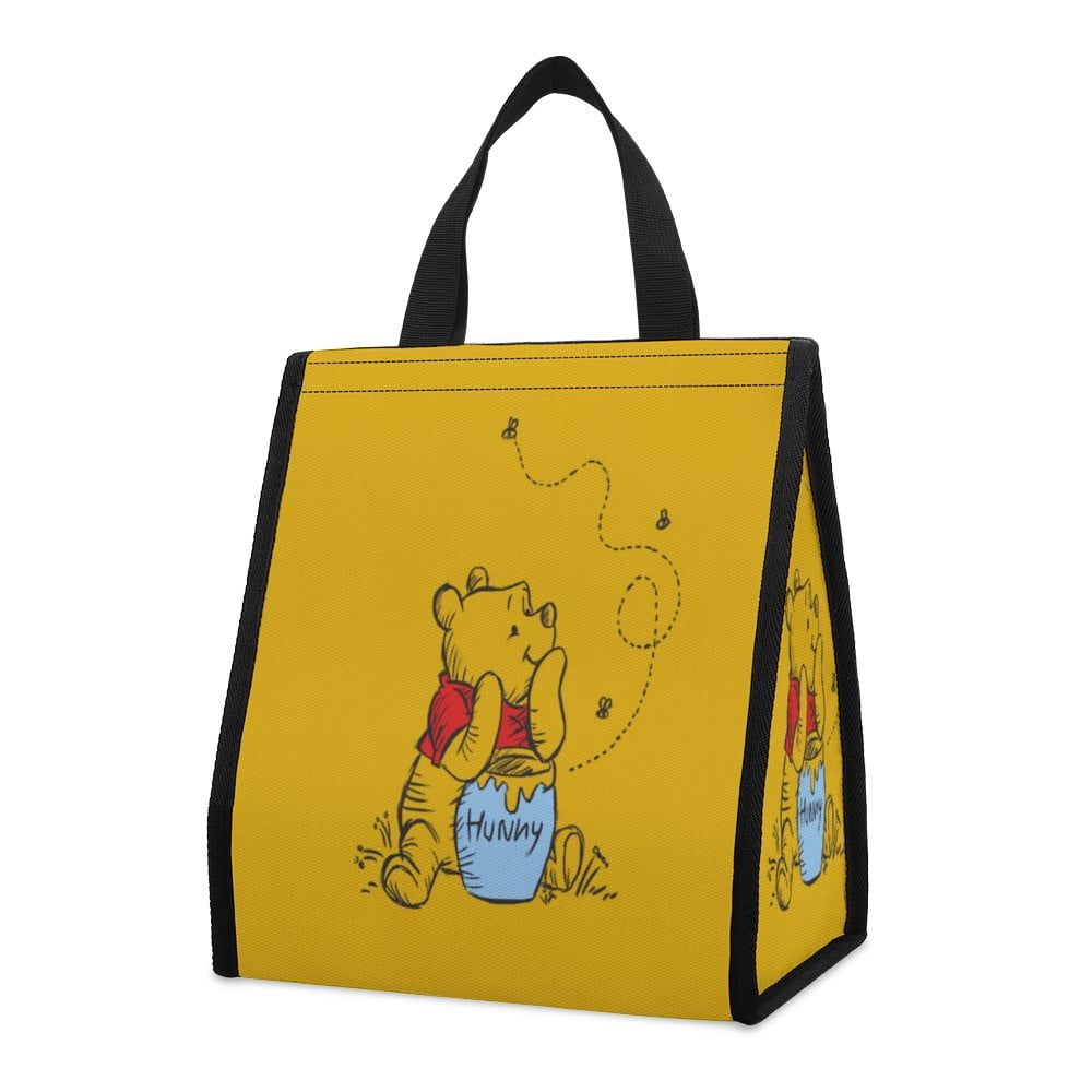 Winnie The Pooh Lunch Box Insulated Lunch Bag Large Capacity Reusable ...