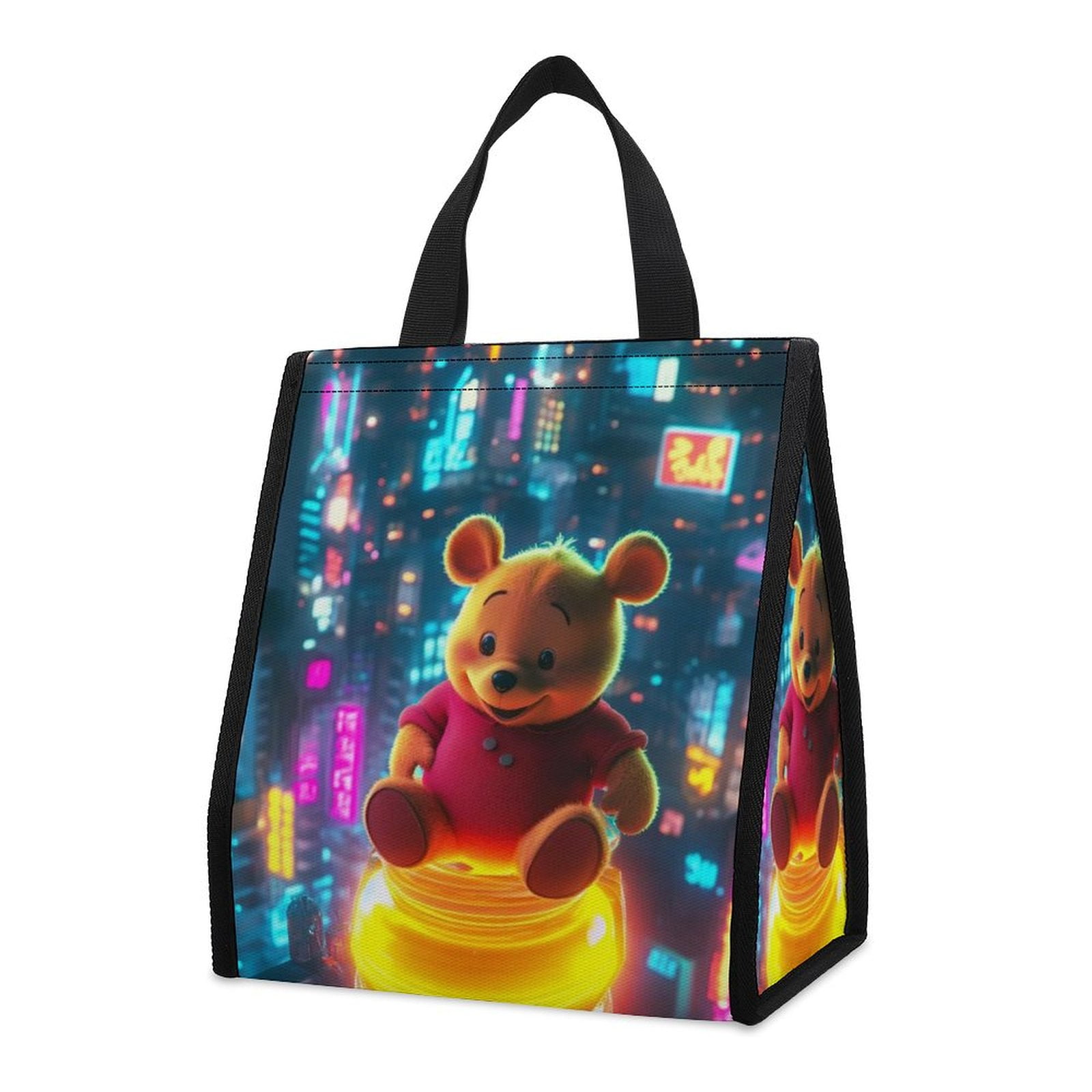 Winnie The Pooh Lunchbag Insulated Lunch Totes Lunch Carriers for Daily ...