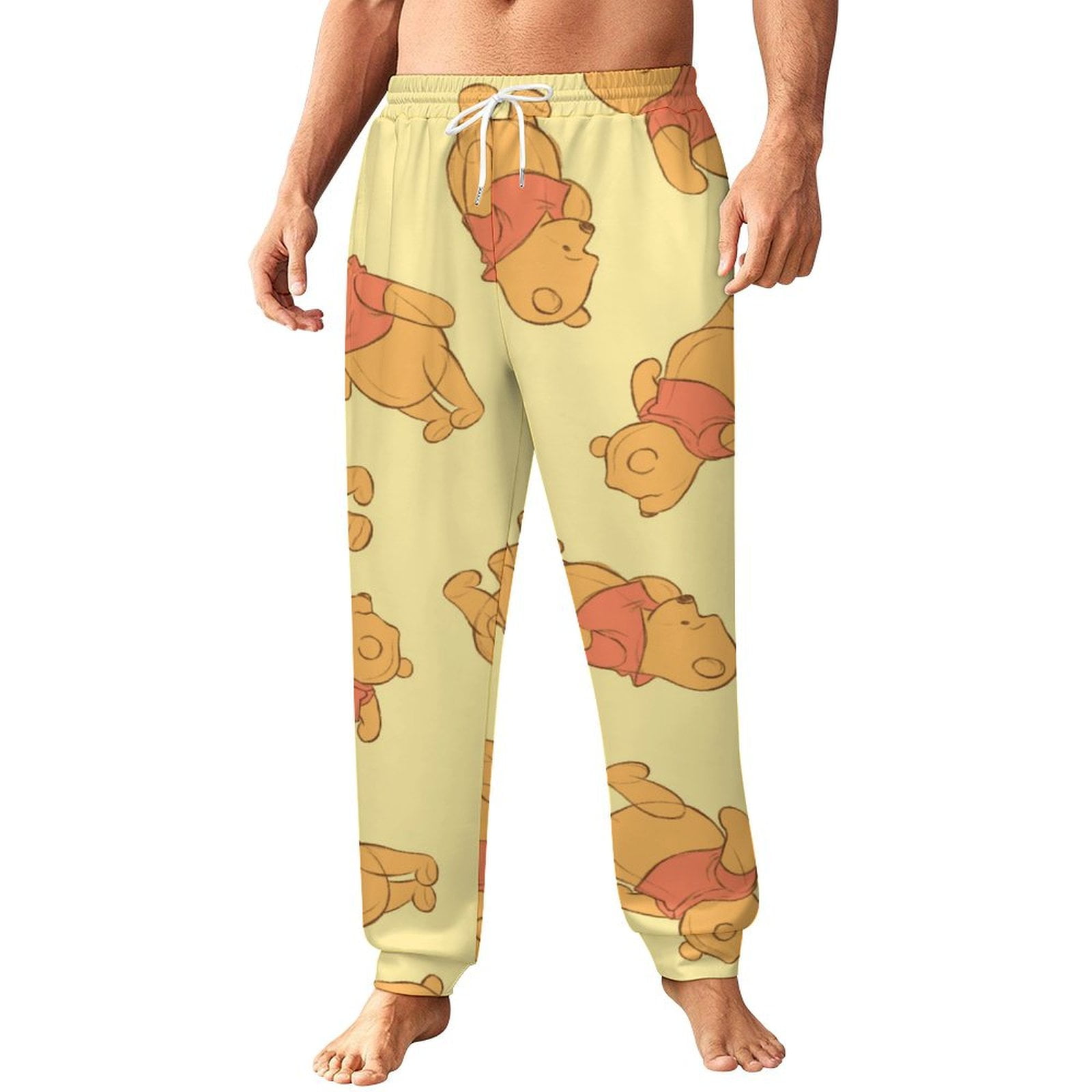 Winnie The Pooh Men's Athletic Joggers Stretch Sweatpants Running ...