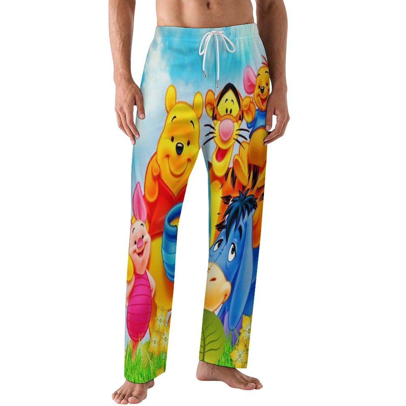 Winnie The Pooh Men's Pajama Pants Ultra Lightweight Pjs Bottoms ...