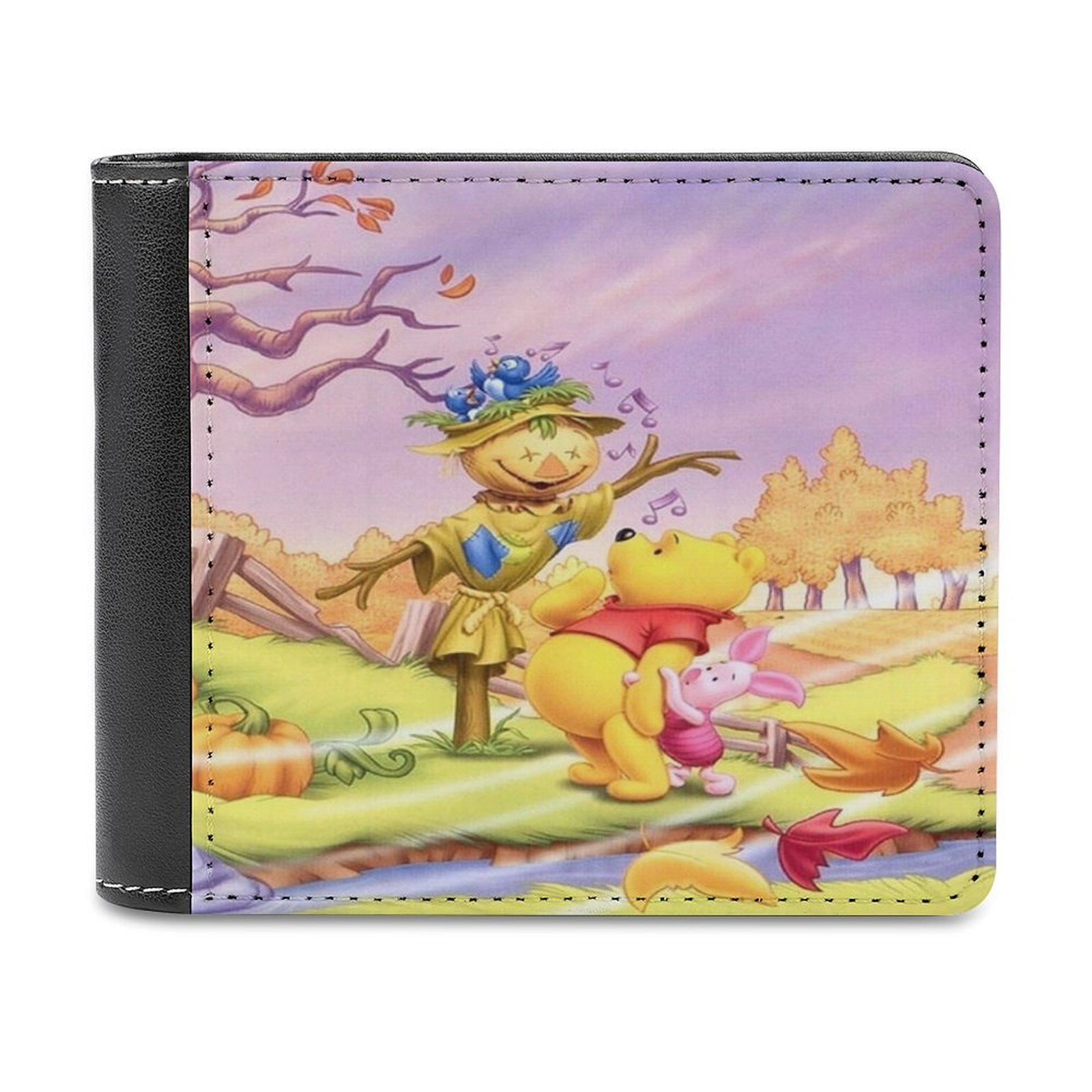 Winnie The Pooh Mens Wallet Genuine Leather Bifold Extra Capacity ...