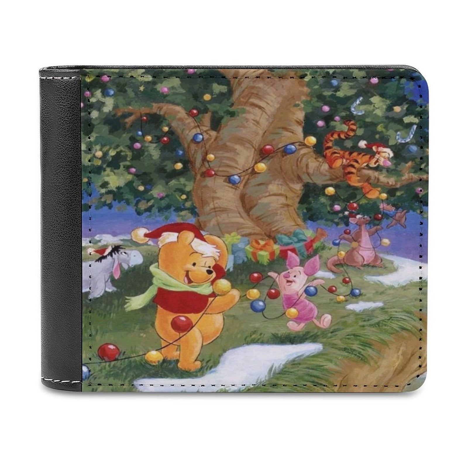 Winnie The Pooh Mens Wallet Genuine Leather Bifold Extra Capacity ...