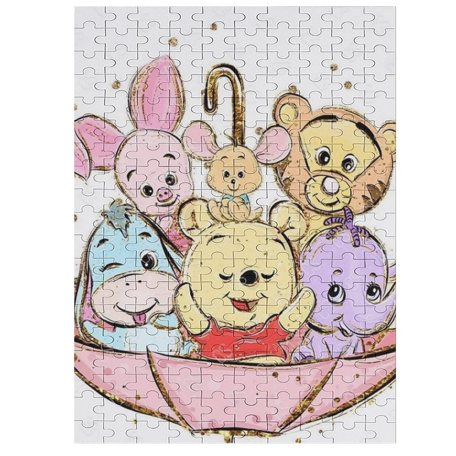 Winnie The Pooh Merch Winnie The Pooh Puzzles for Kids 200 PCS Puzzle ...
