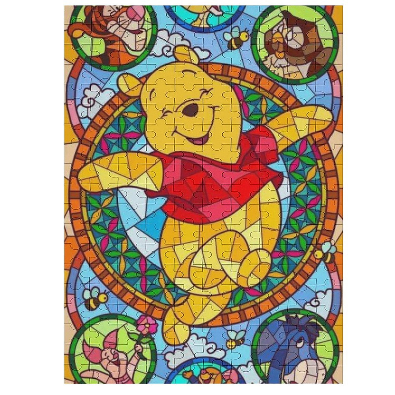Winnie The Pooh Merch Winnie The Pooh Puzzles for Kids 200 PCS Puzzle ...