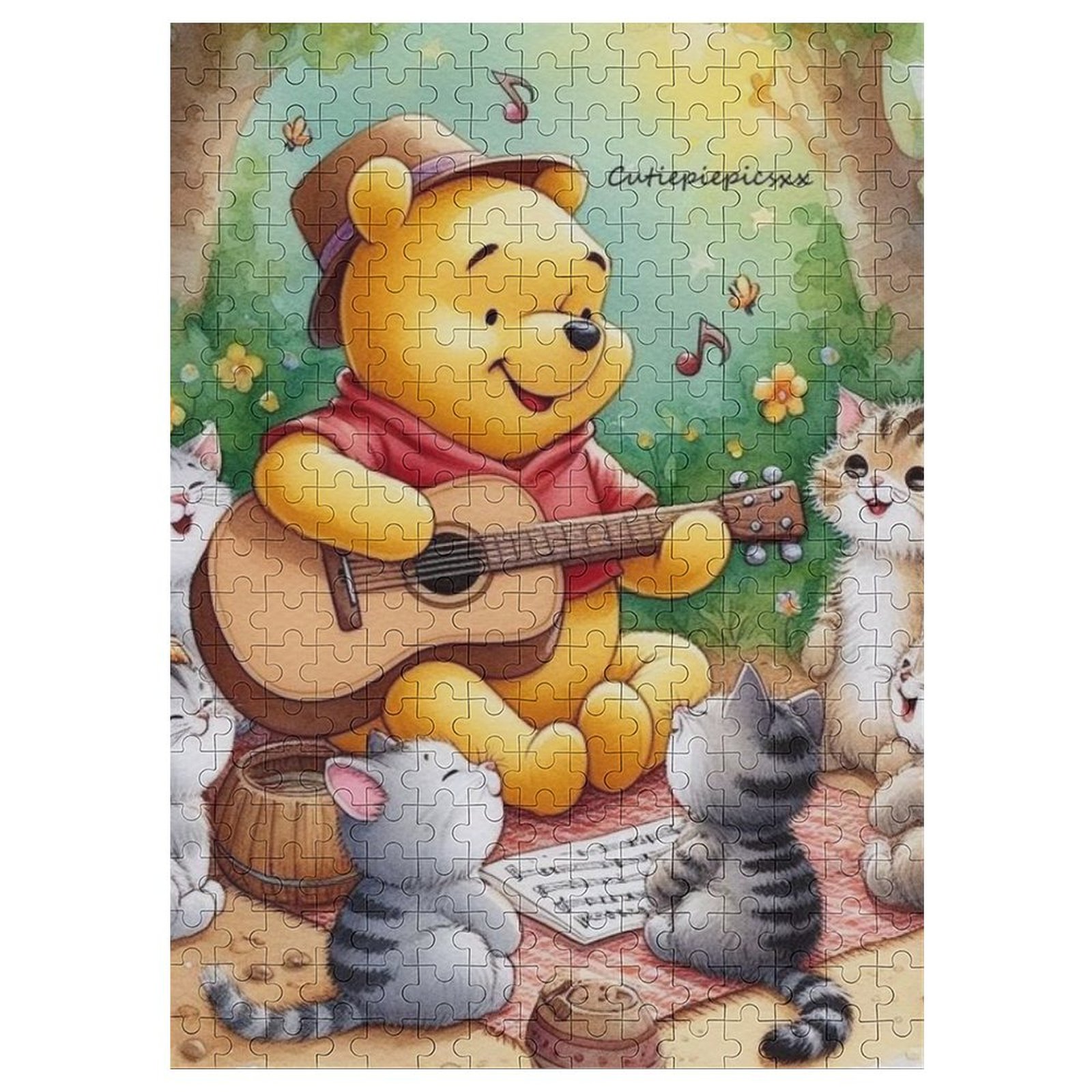 Winnie The Pooh Merch Winnie The Pooh Puzzles for Kids 300 PCS Puzzle ...
