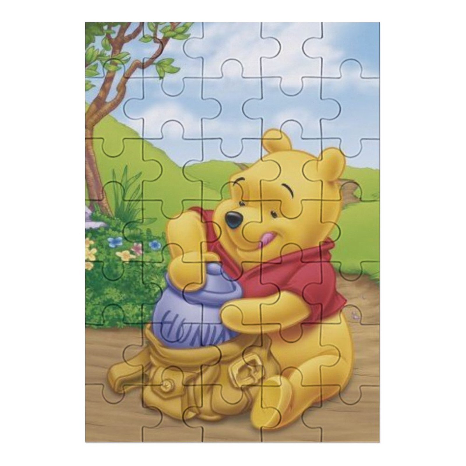 Winnie The Pooh Merch Winnie The Pooh Puzzles for Kids 35 PCS Puzzle ...