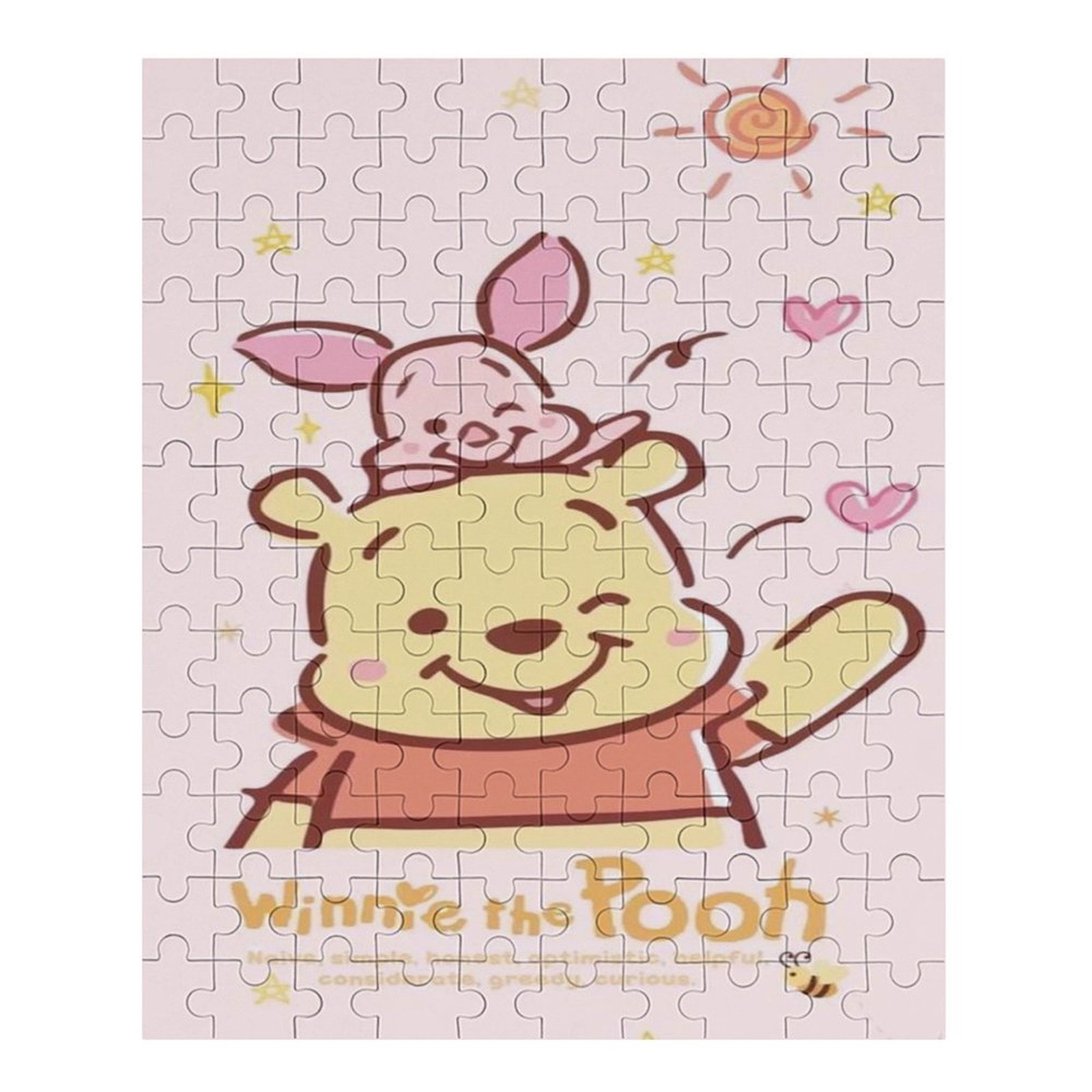 Winnie The Pooh Merch Winnie The Pooh Puzzles for Kids 70 PCS Puzzle ...