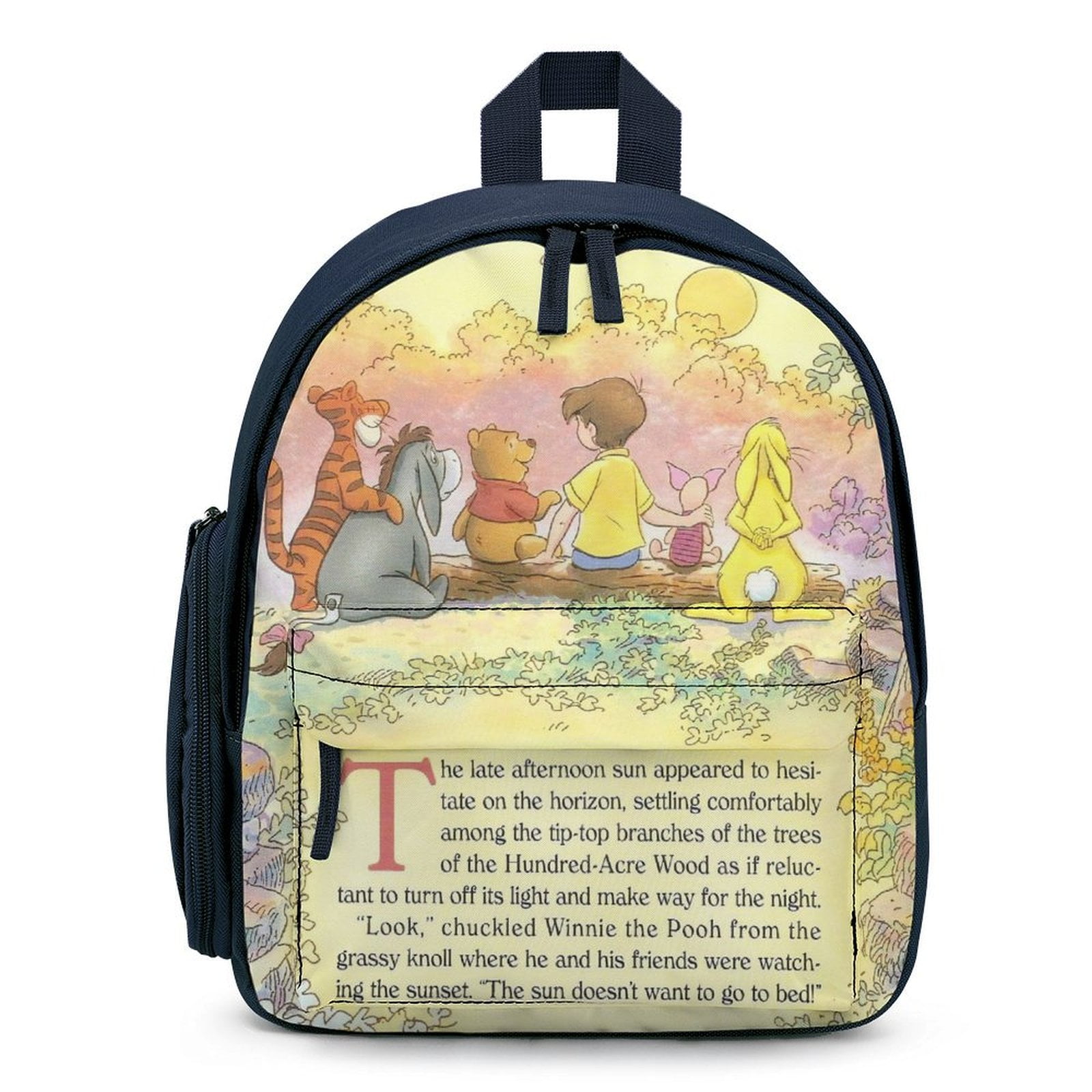 Winnie The Pooh Mini Backpacks Cute Cartoon Casual Small Bookbag ...