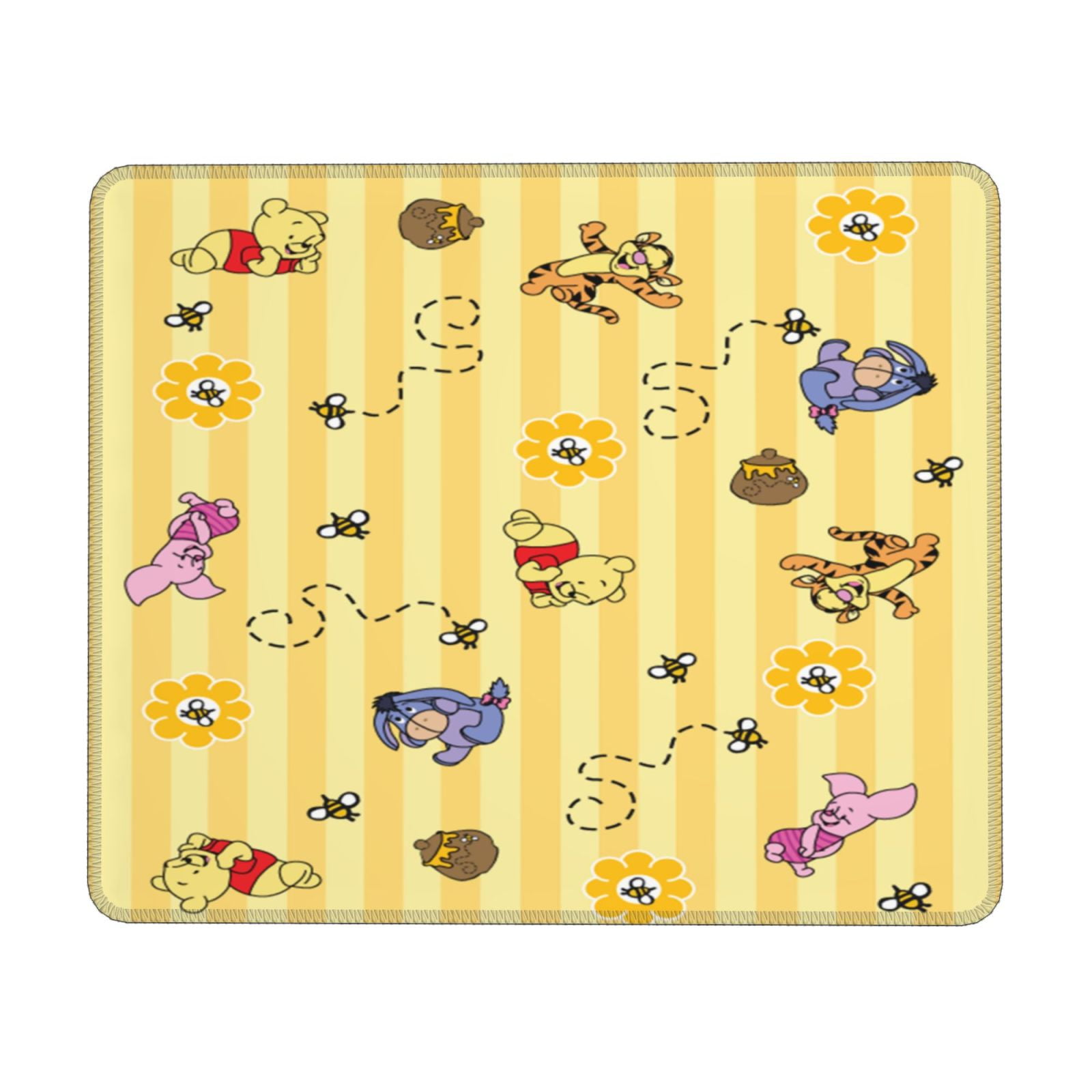 Winnie The Poo Mouse Pad Office Gaming Anime Cartoon Mousepad 10 x 12 ...
