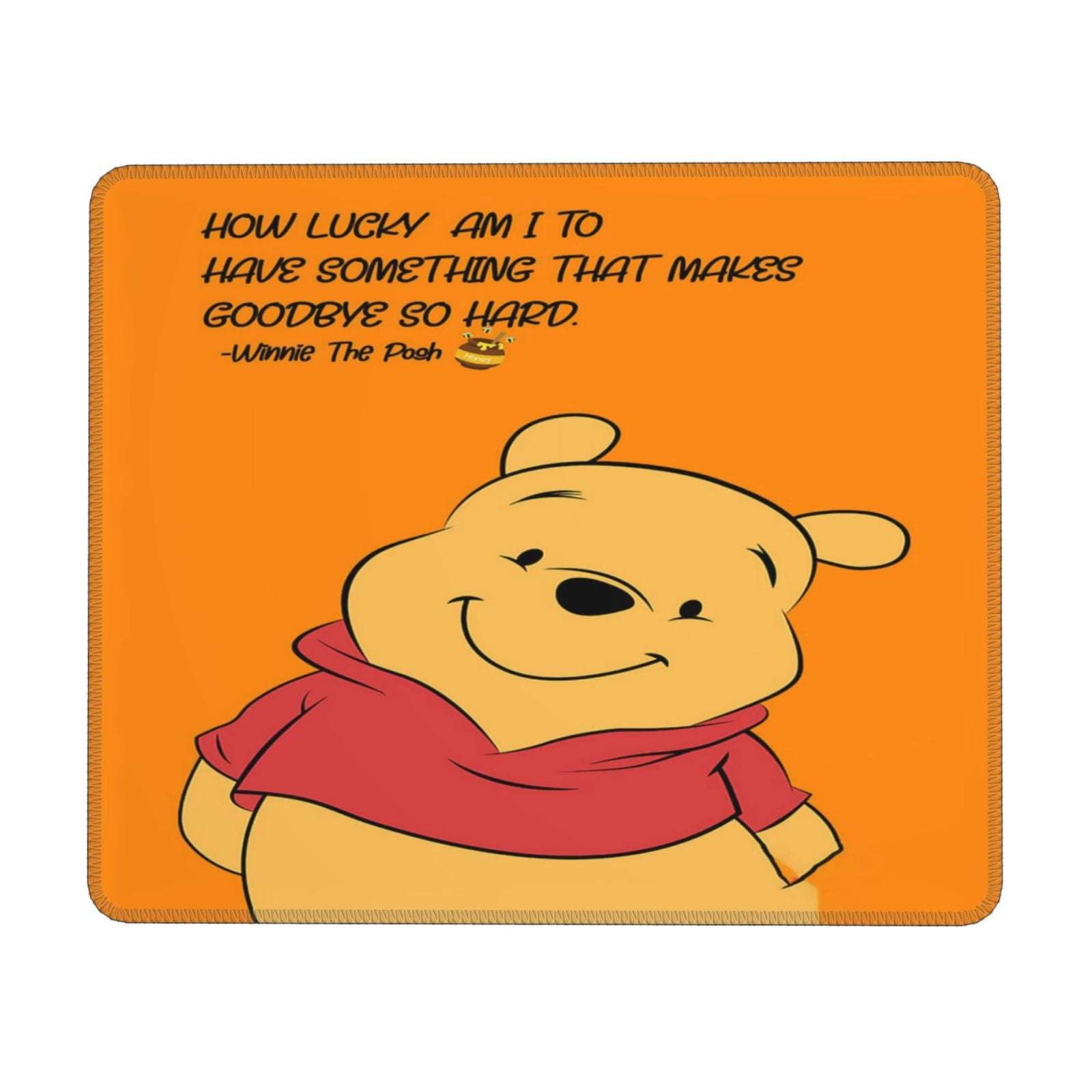 Winnie The Poo Mouse Pad Office Gaming Anime Cartoon Mousepad 10 x 12 ...