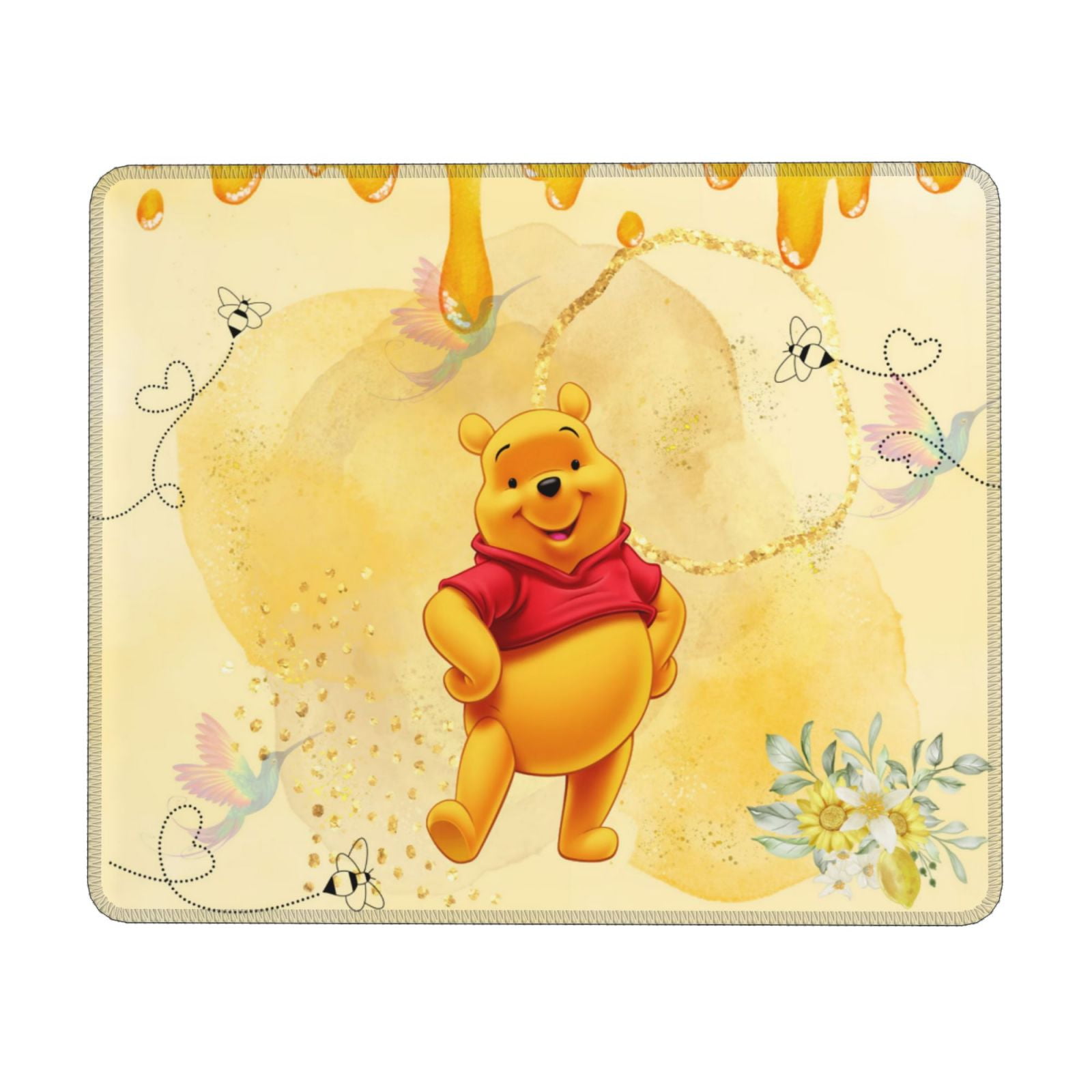 Winnie The Poo Mouse Pad Office Gaming Anime Cartoon Mousepad 10 x 12 ...