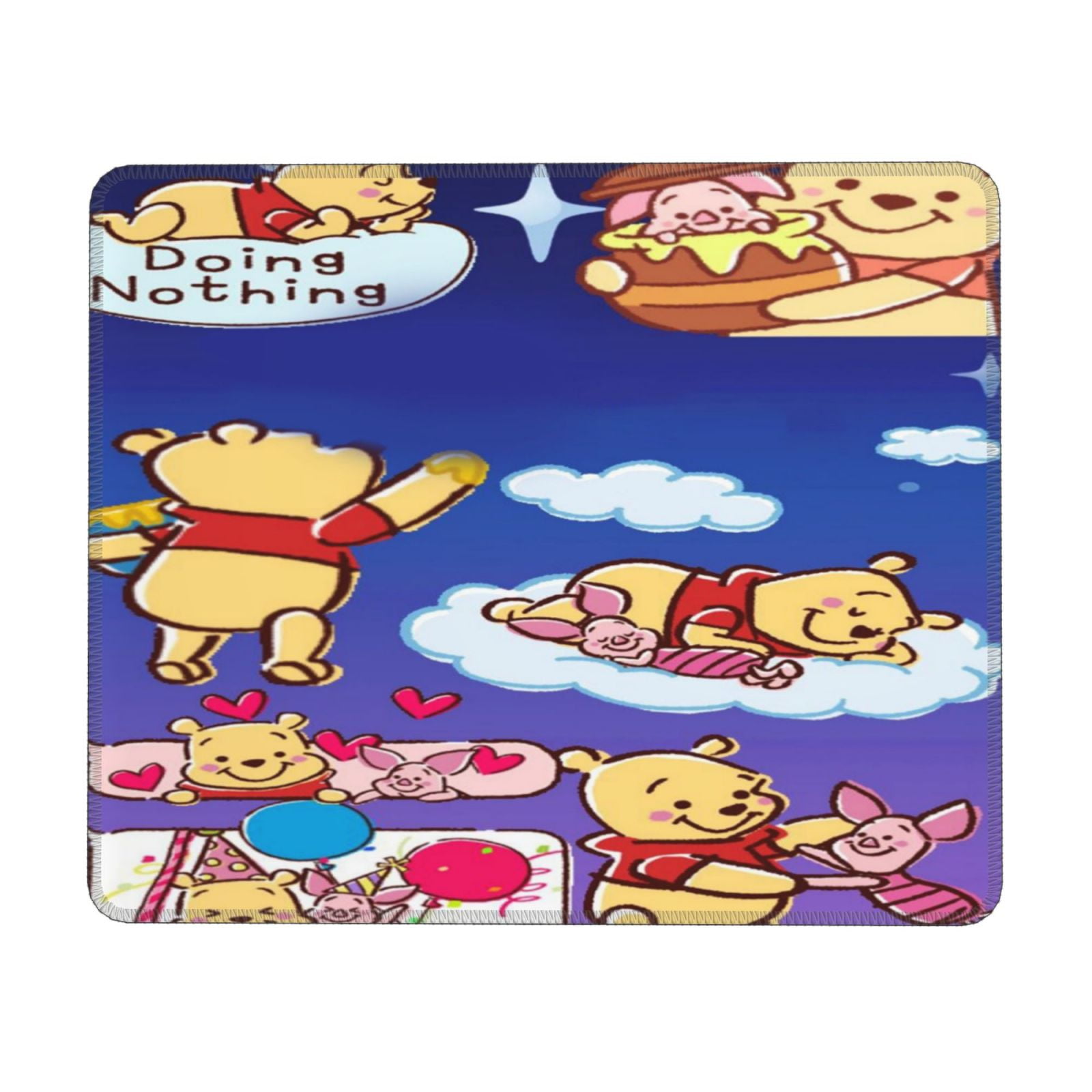 Winnie The Poo Mouse Pad Office Gaming Anime Cartoon Mousepad 10 x 12 ...