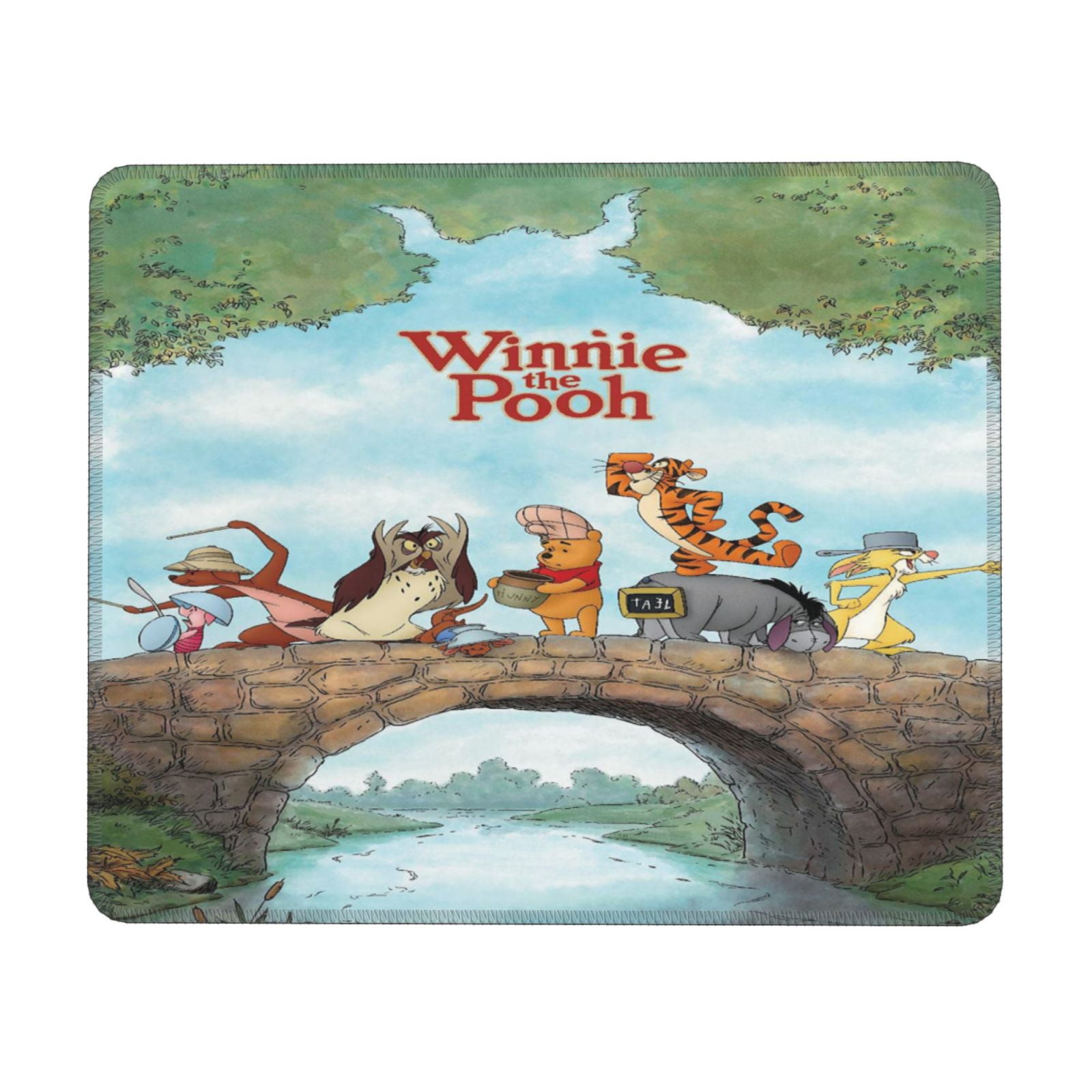 Winnie The Poo Mouse Pad Office Gaming Anime Cartoon Mousepad 10 x 12 ...