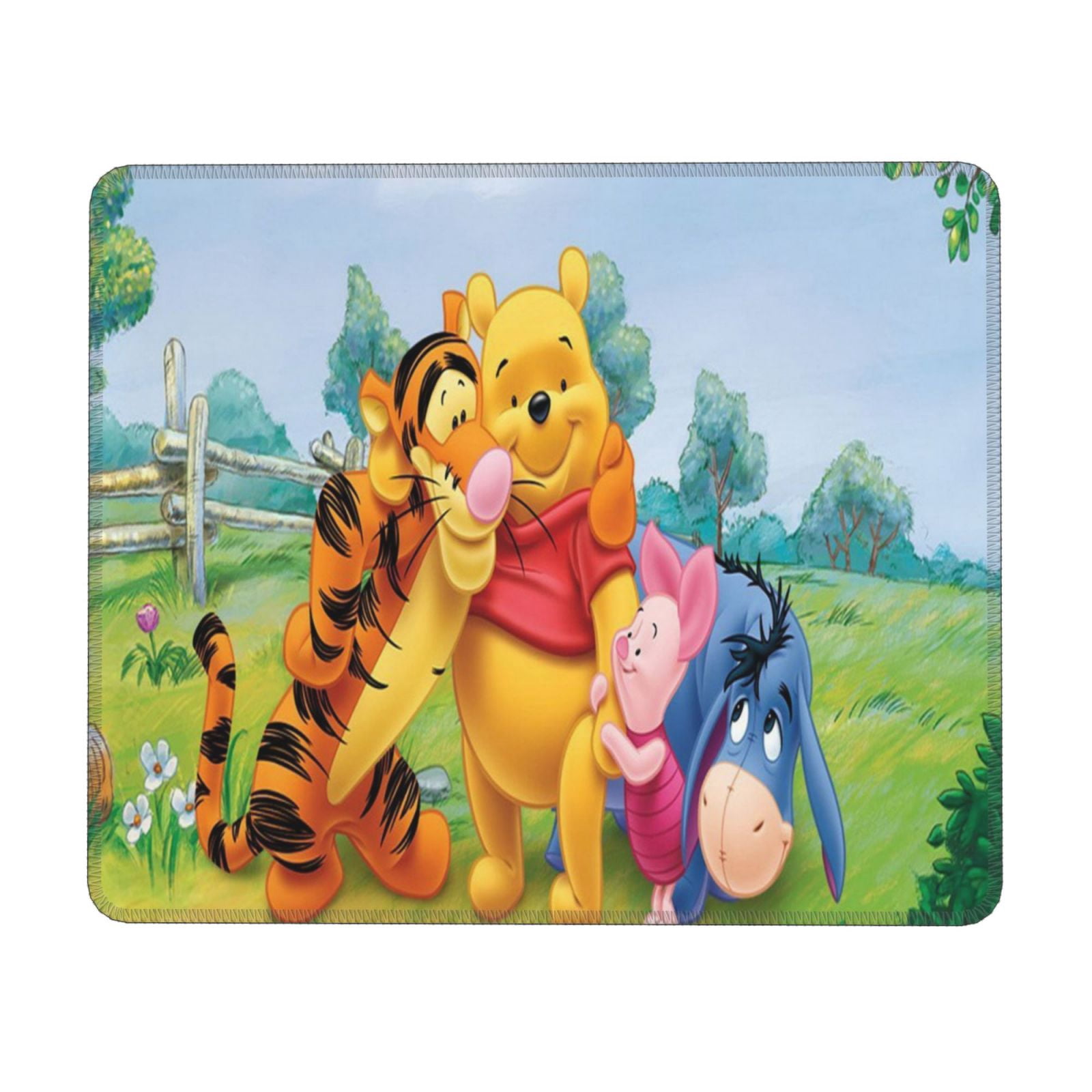 Winnie The Poo Mouse Pad Office Gaming Anime Cartoon Mousepad 10 x 12 ...