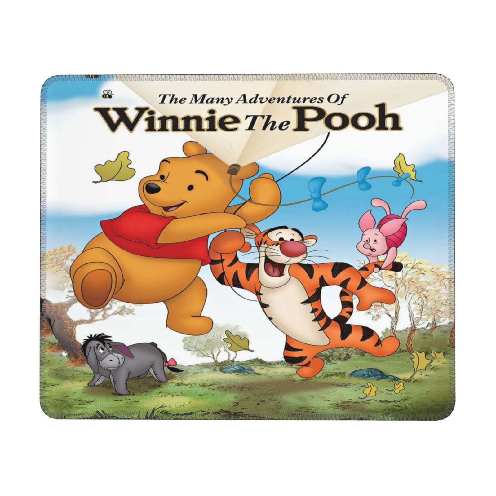 Winnie The Poo Mouse Pad Office Gaming Anime Cartoon Mousepad 7.9 x 9.5 ...