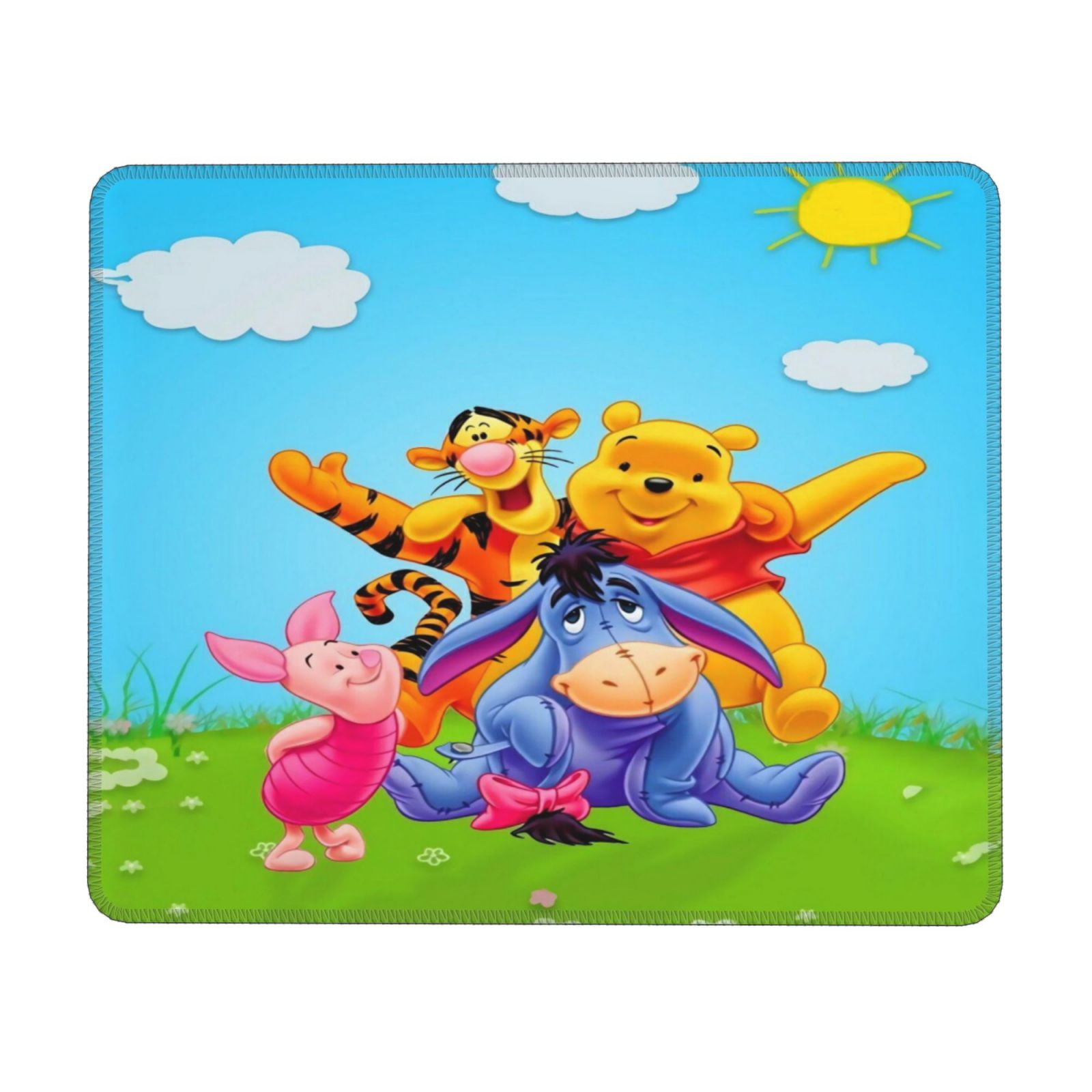 Winnie The Poo Mouse Pad Office Gaming Anime Cartoon Mousepad 7.9 x 9.5 ...