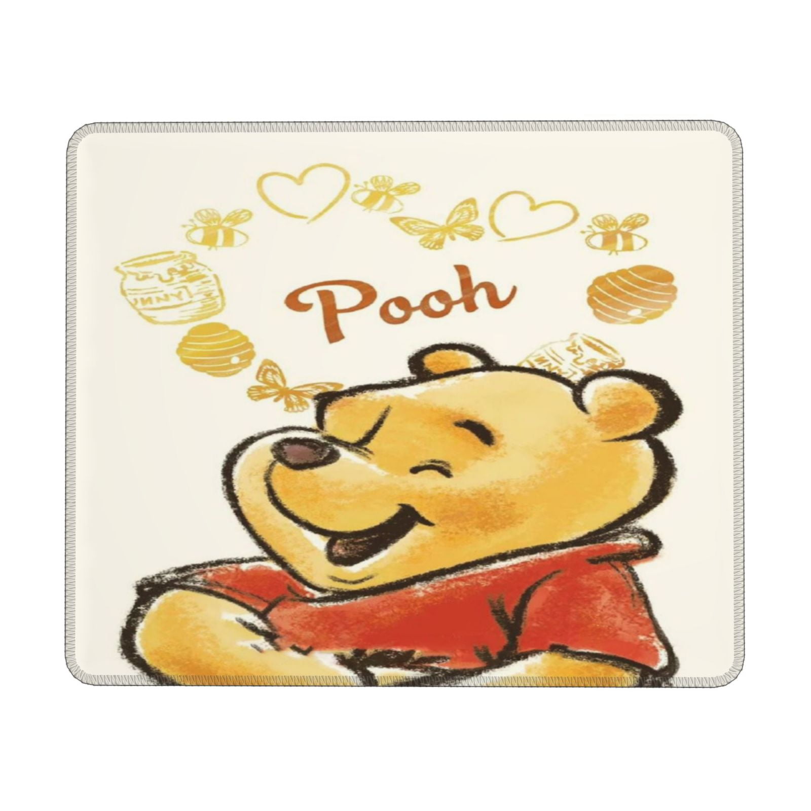 Winnie The Poo Mouse Pad Office Gaming Anime Cartoon Mousepad 7.9 x 9.5 ...