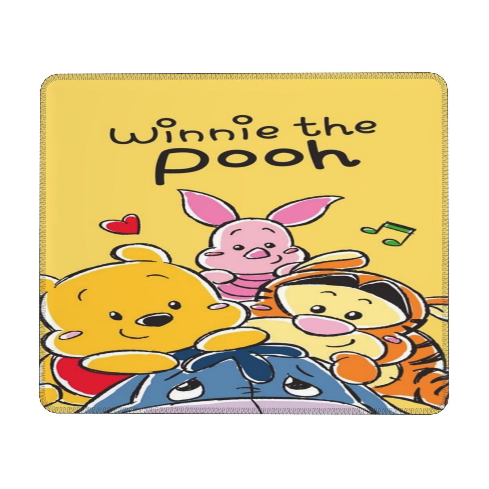 Winnie The Poo Mouse Pad Office Gaming Anime Cartoon Mousepad 7.9 x 9.5 ...
