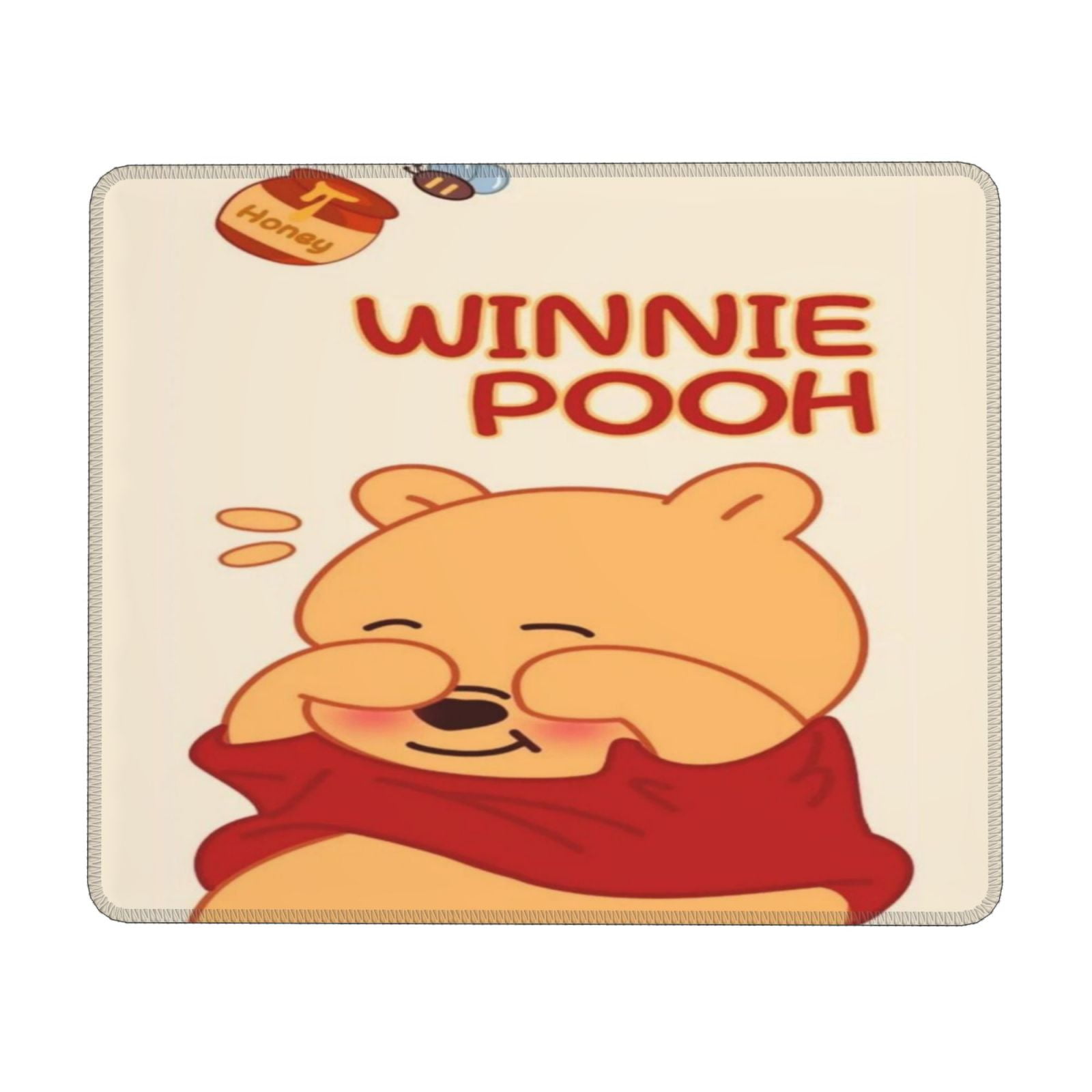Winnie The Poo Mouse Pad Office Gaming Anime Cartoon Mousepad 7 x 8.6 ...