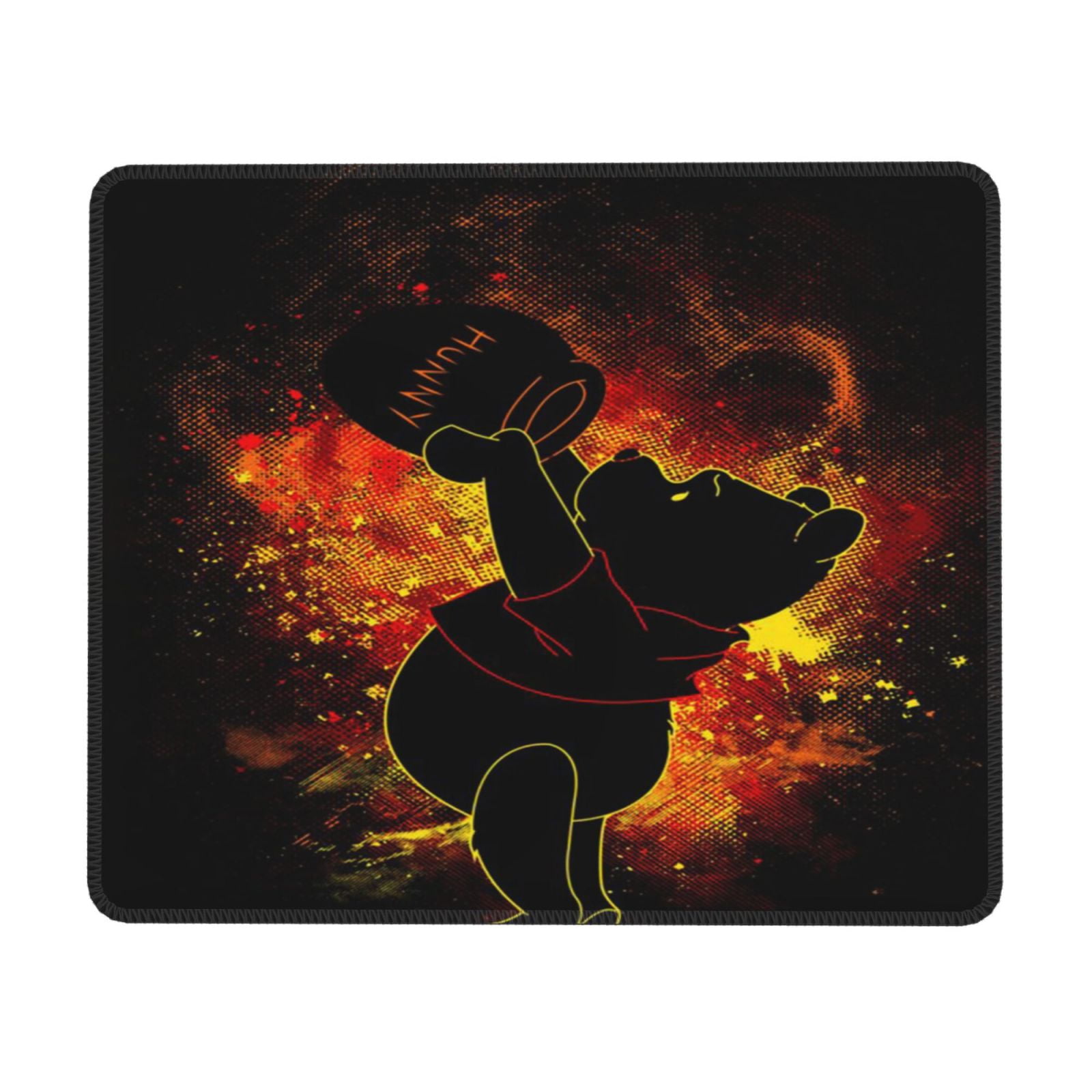 Winnie The Poo Mouse Pad Office Gaming Anime Cartoon Mousepad 8.3 x 10. ...