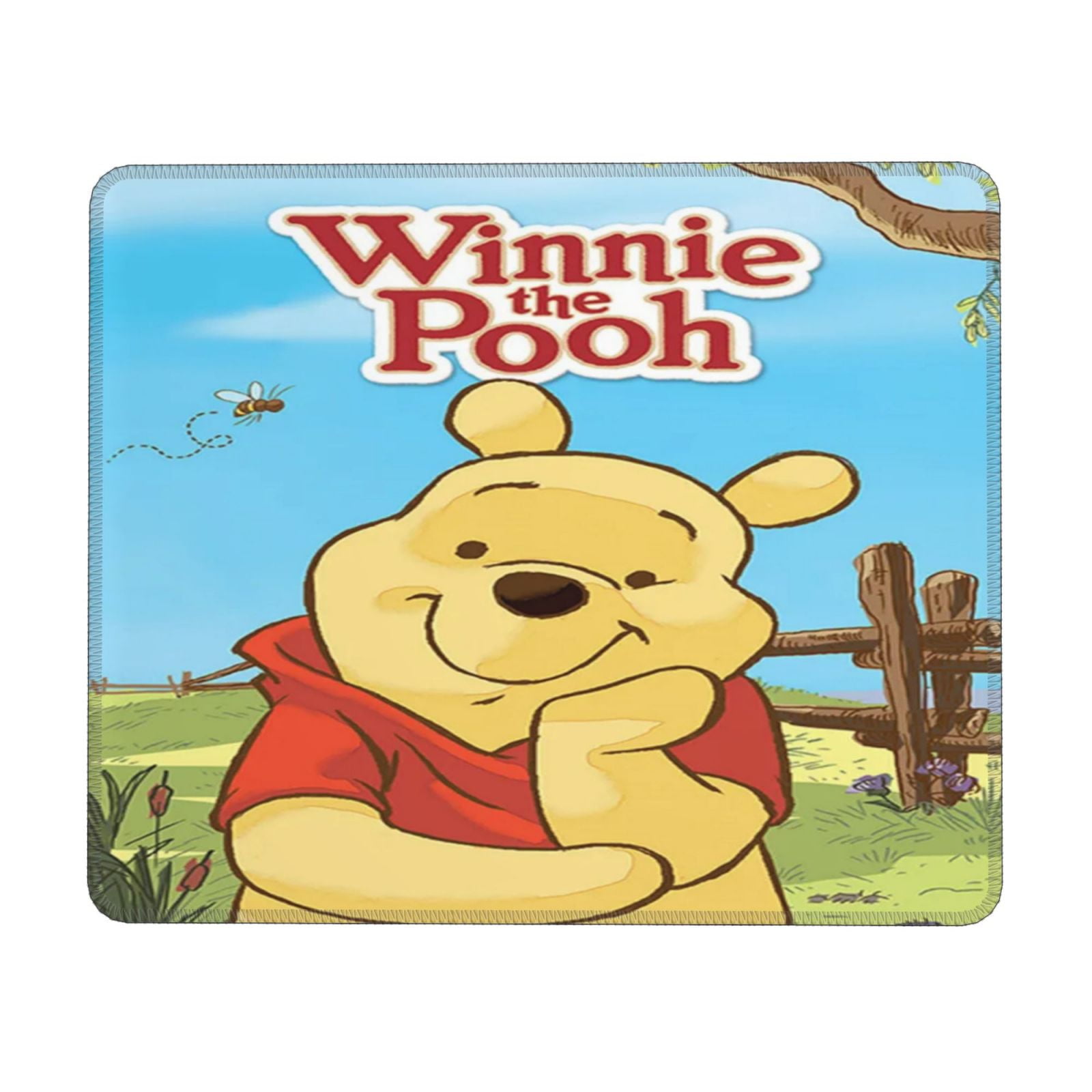 Winnie The Poo Mouse Pad Office Gaming Anime Cartoon Mousepad 8.3 x 10. ...