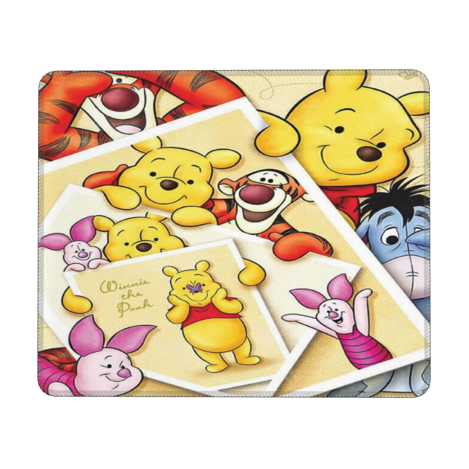 Winnie The Poo Mouse Pad Office Gaming Anime Cartoon Mousepad 8.3 x 10. ...