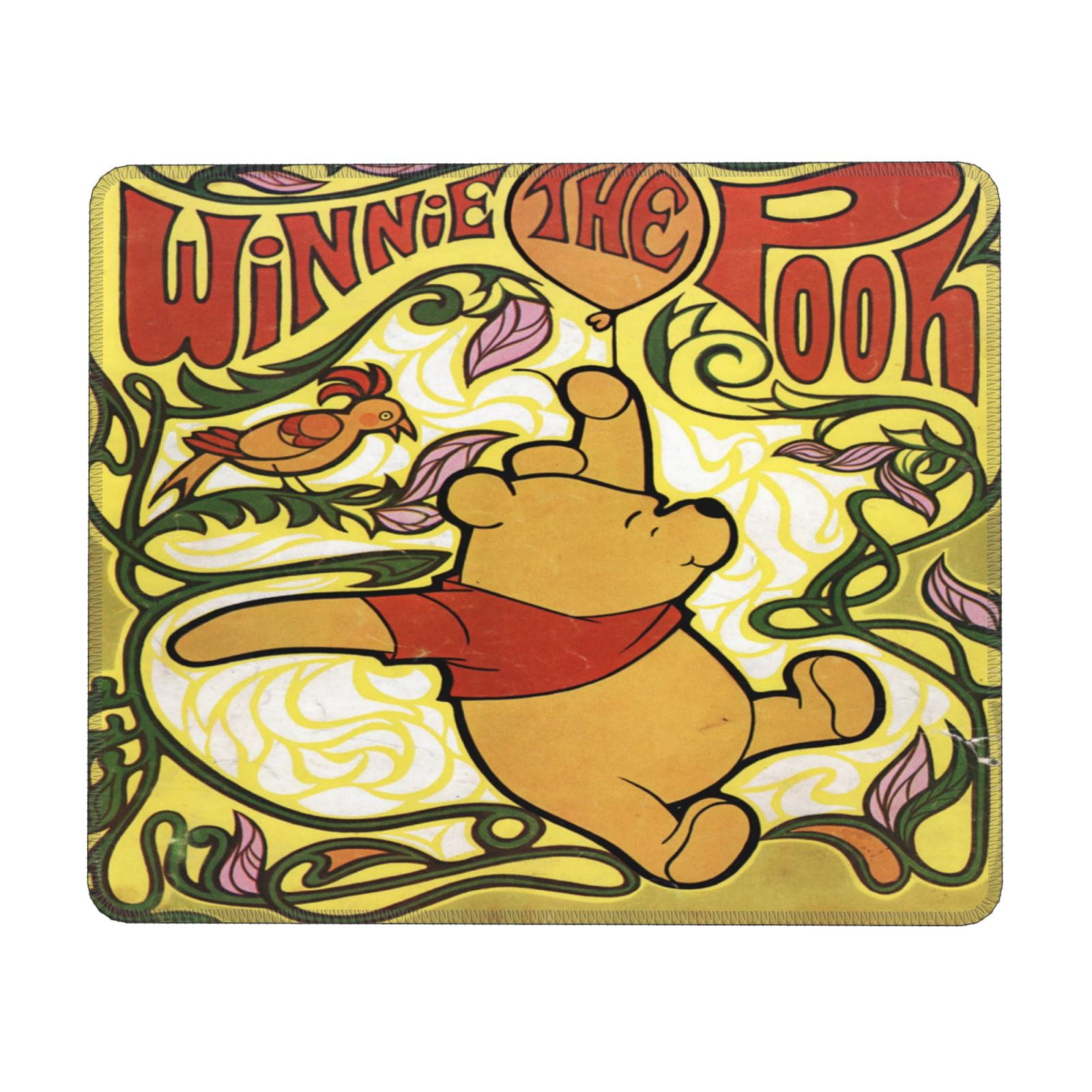 Winnie The Poo Mouse Pad Office Gaming Anime Cartoon Mousepad 8.3 x 10. ...