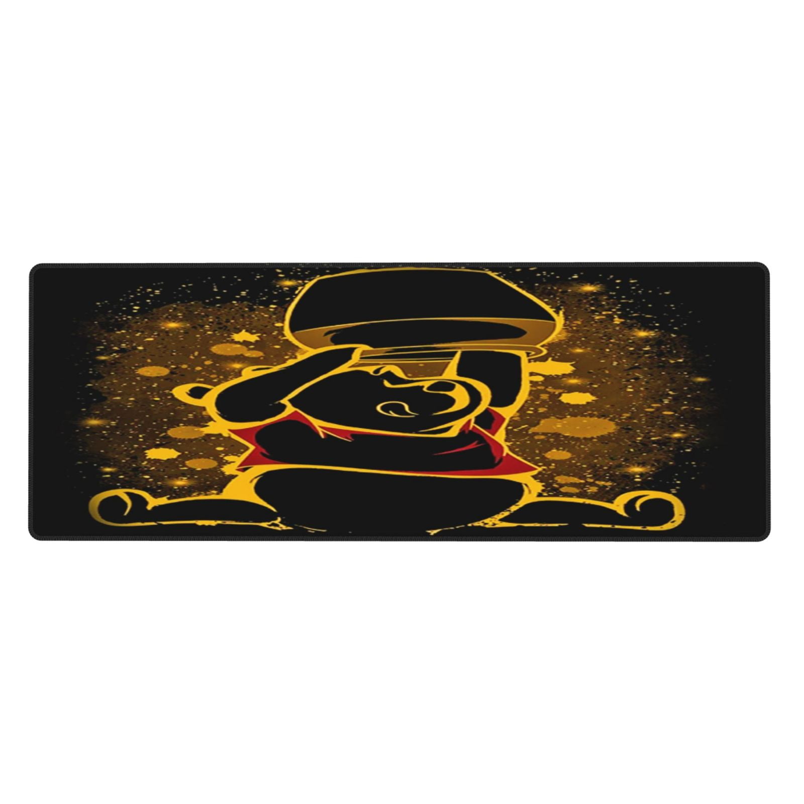 Winnie The Poo Mouse Pad with Stitched Edge Desk Mat Keyboard Pad for ...