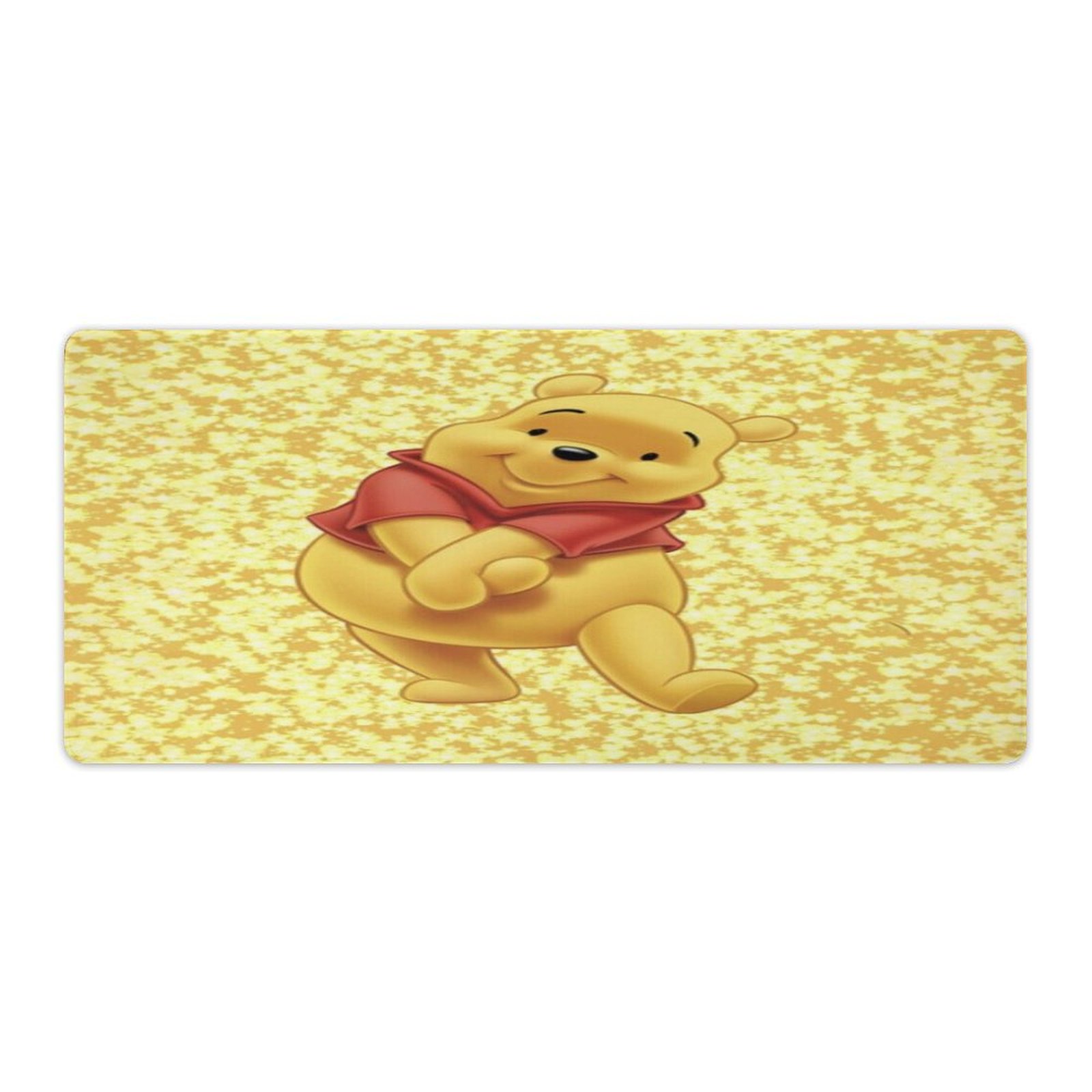 Winnie The Poo Mouse Pad with Stitched Edge Desk Mat Keyboard Pad for ...
