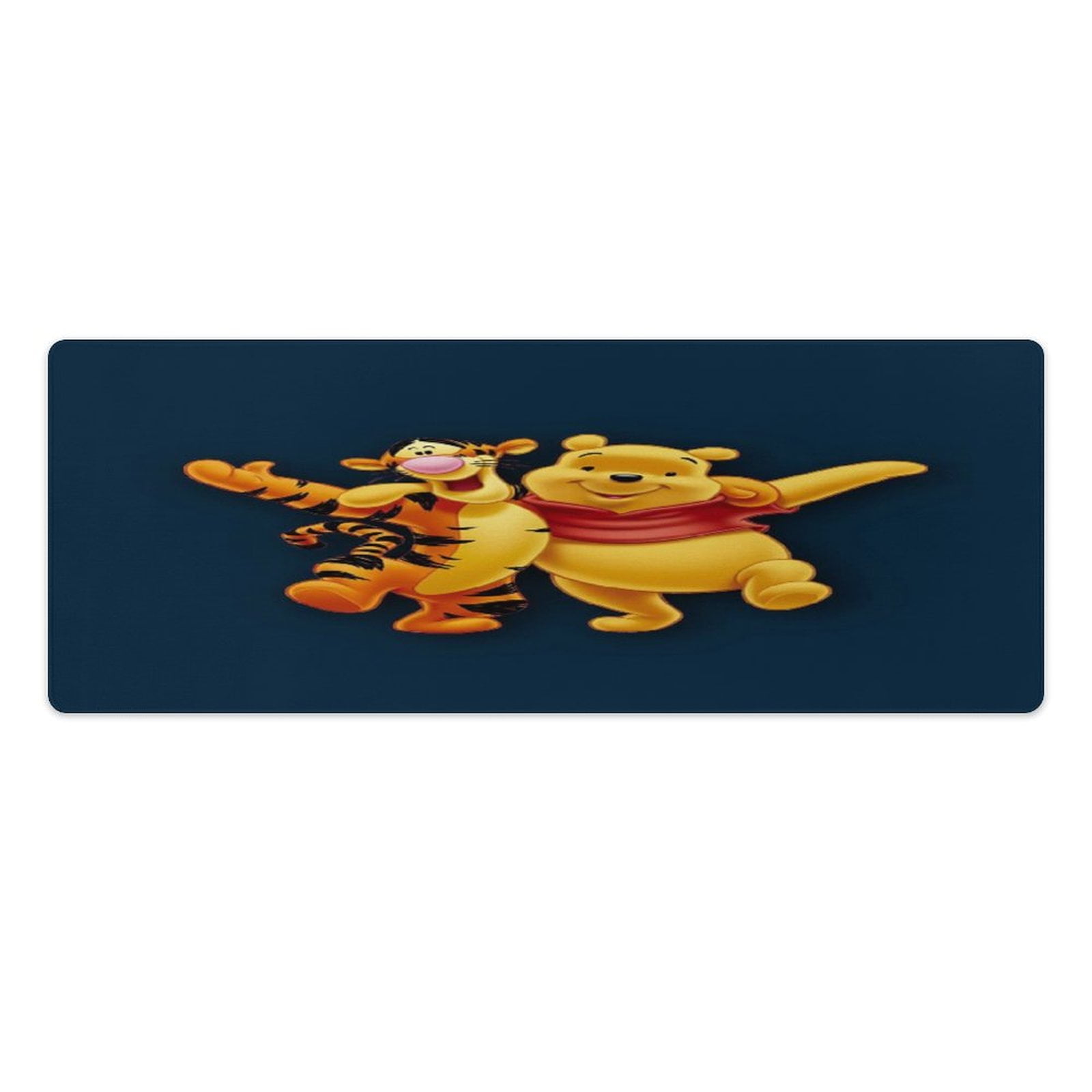 Winnie The Poo Mouse Pad with Stitched Edge Desk Mat Keyboard Pad for ...