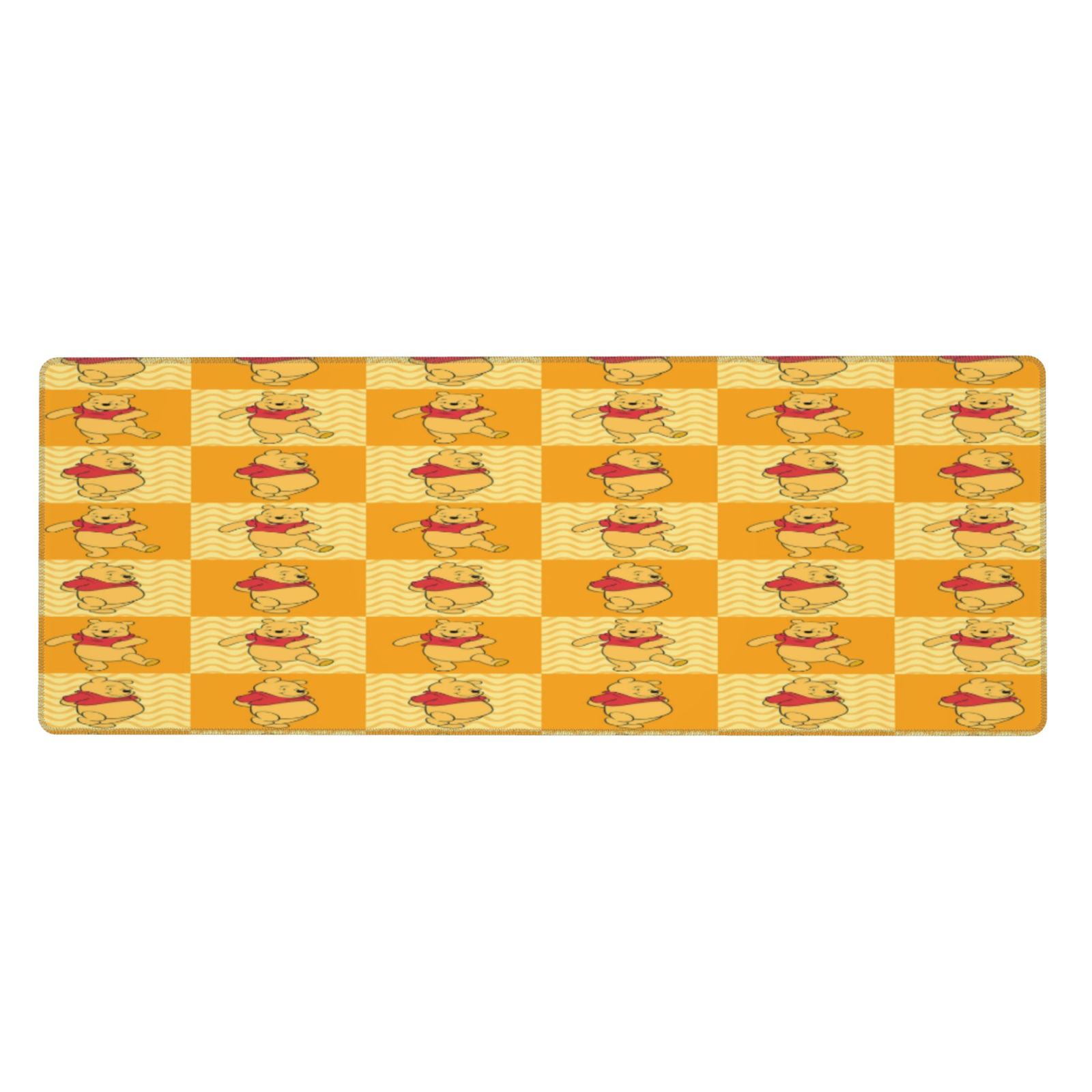 Winnie The Poo Mouse Pad with Stitched Edge Desk Mat Keyboard Pad for ...