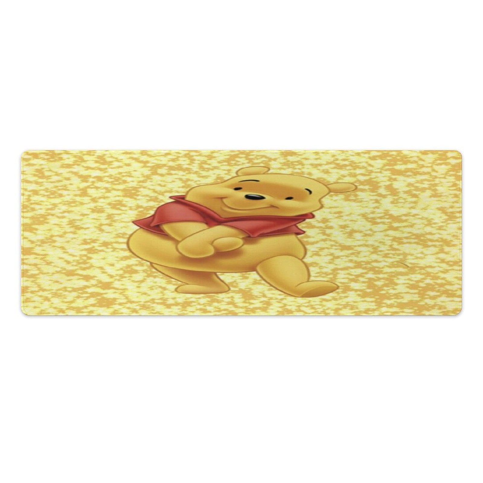 Winnie The Poo Mouse Pad with Stitched Edge Desk Mat Keyboard Pad for ...