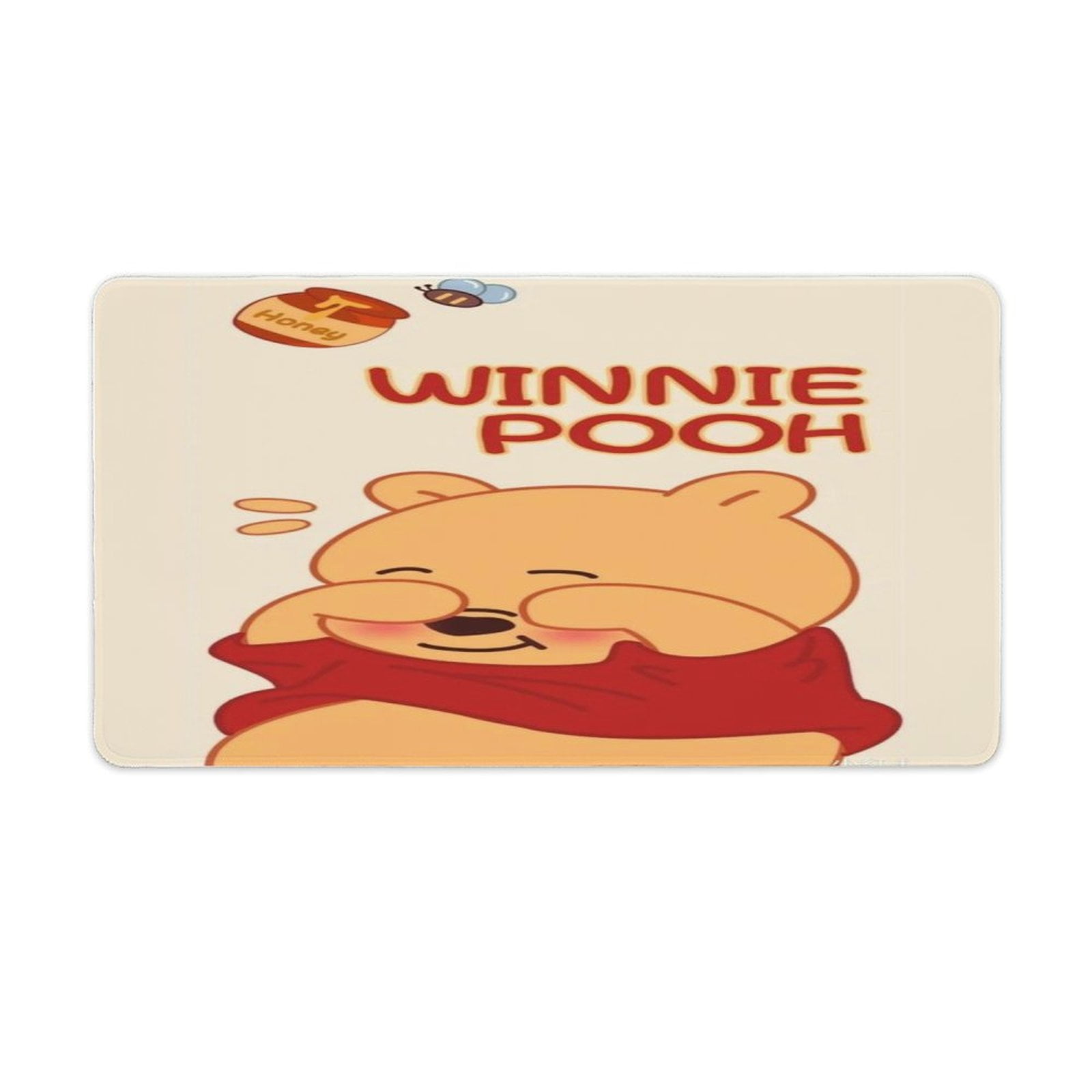 Winnie The Poo Mouse Pad with Stitched Edge Desk Mat Keyboard Pad for ...