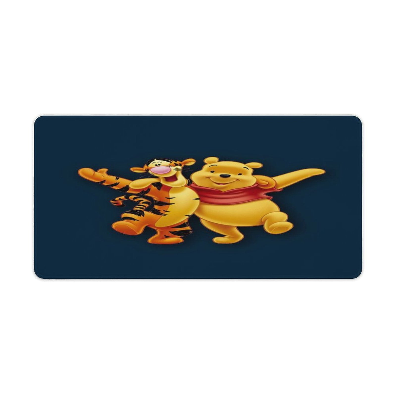 Winnie The Poo Mouse Pad with Stitched Edge Desk Mat Keyboard Pad for ...
