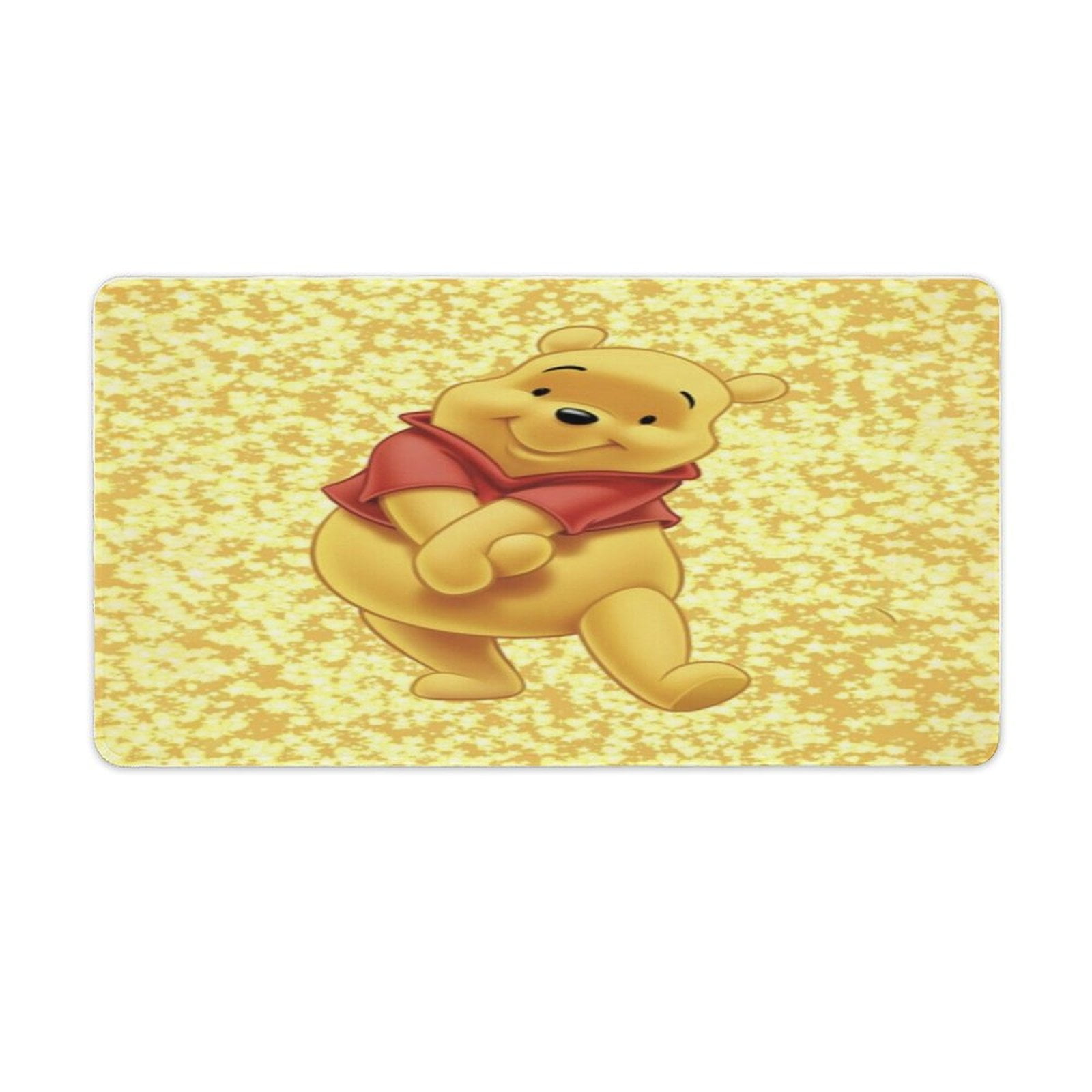 Winnie The Poo Mouse Pad with Stitched Edge Desk Mat Keyboard Pad for ...