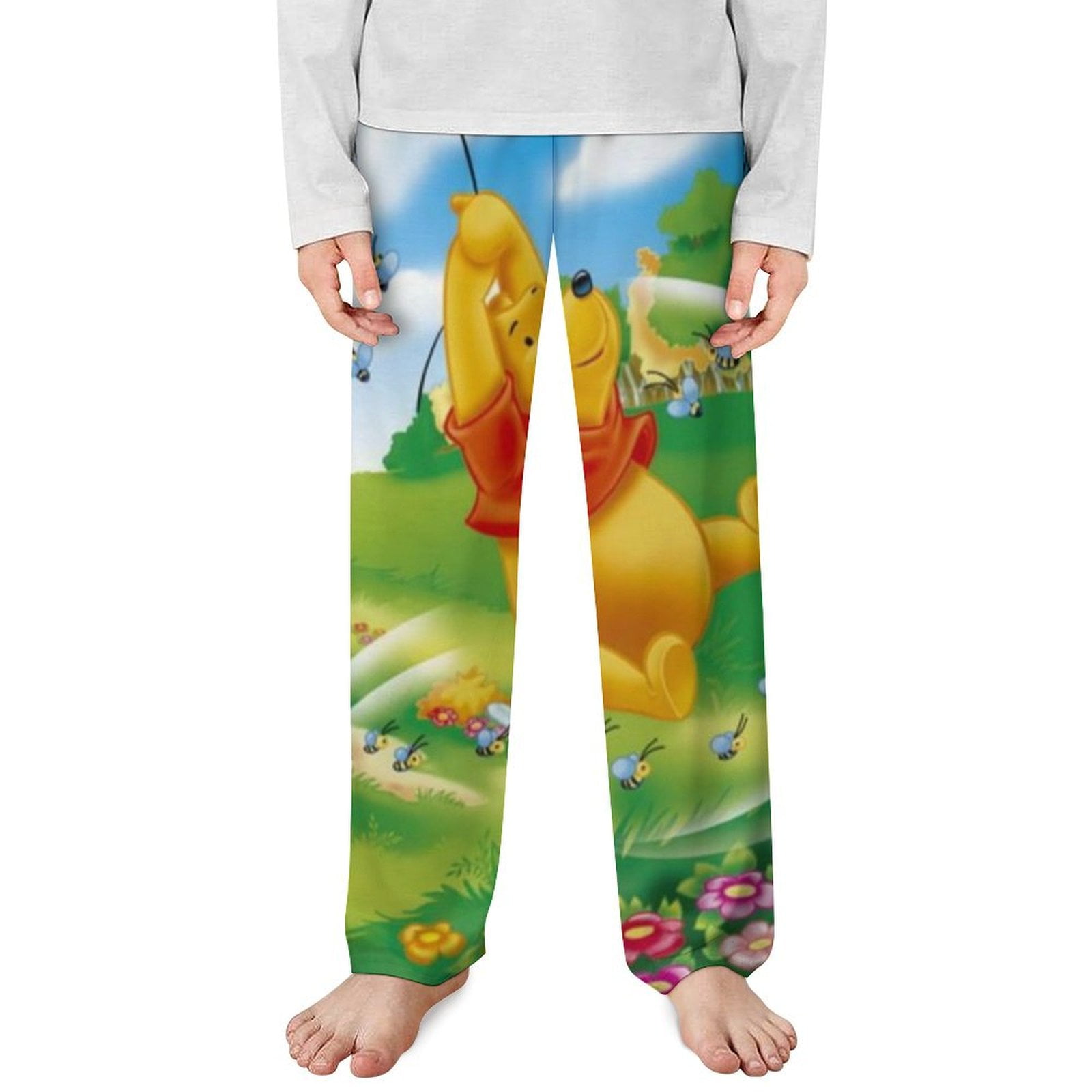 Winnie The Pooh Pajama Pants for Gils Boys Kids Cute Sleep Bottoms ...