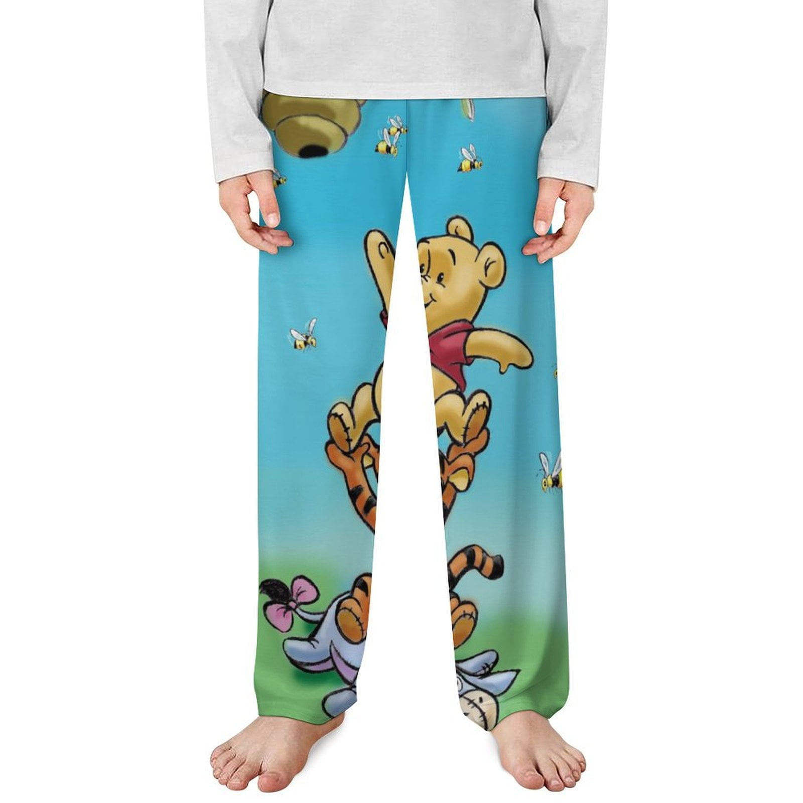 Winnie The Pooh Pajama Pants for Gils Boys Kids Cute Sleep Bottoms ...