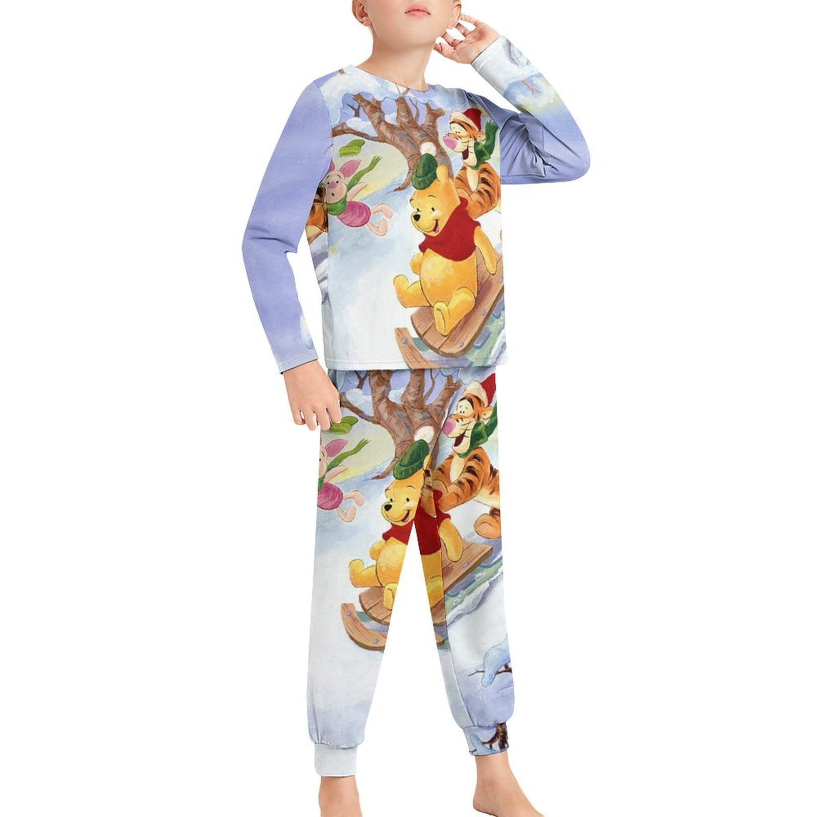 Winnie The Pooh Pajamas 2 Piece Pjs Set Sleepwear - Walmart.com
