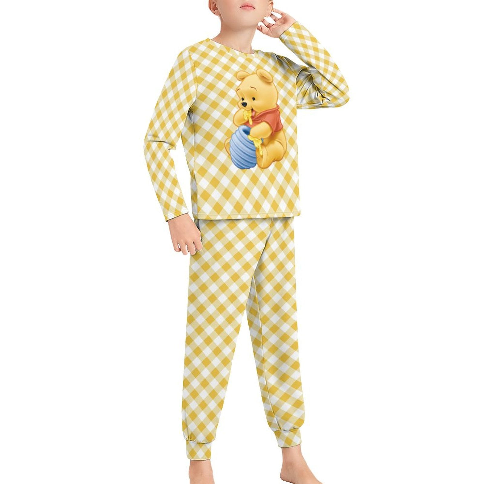 Winnie The Pooh Pajamas 2 Piece Pjs Set Sleepwear - Walmart.com