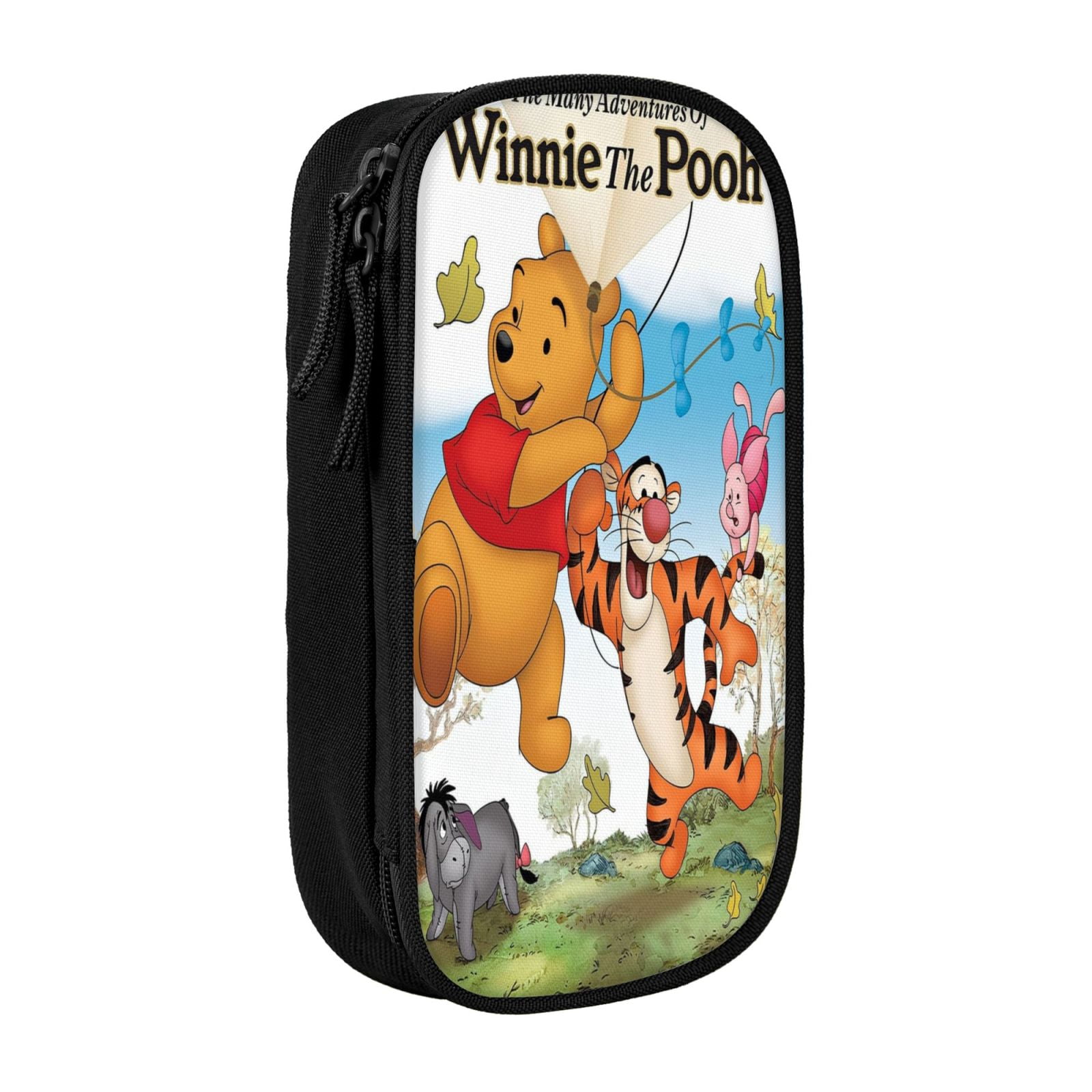 Winnie The Poo Pencil Pouch Case Makeup Bag Zipper Cosmetic Bag Double ...