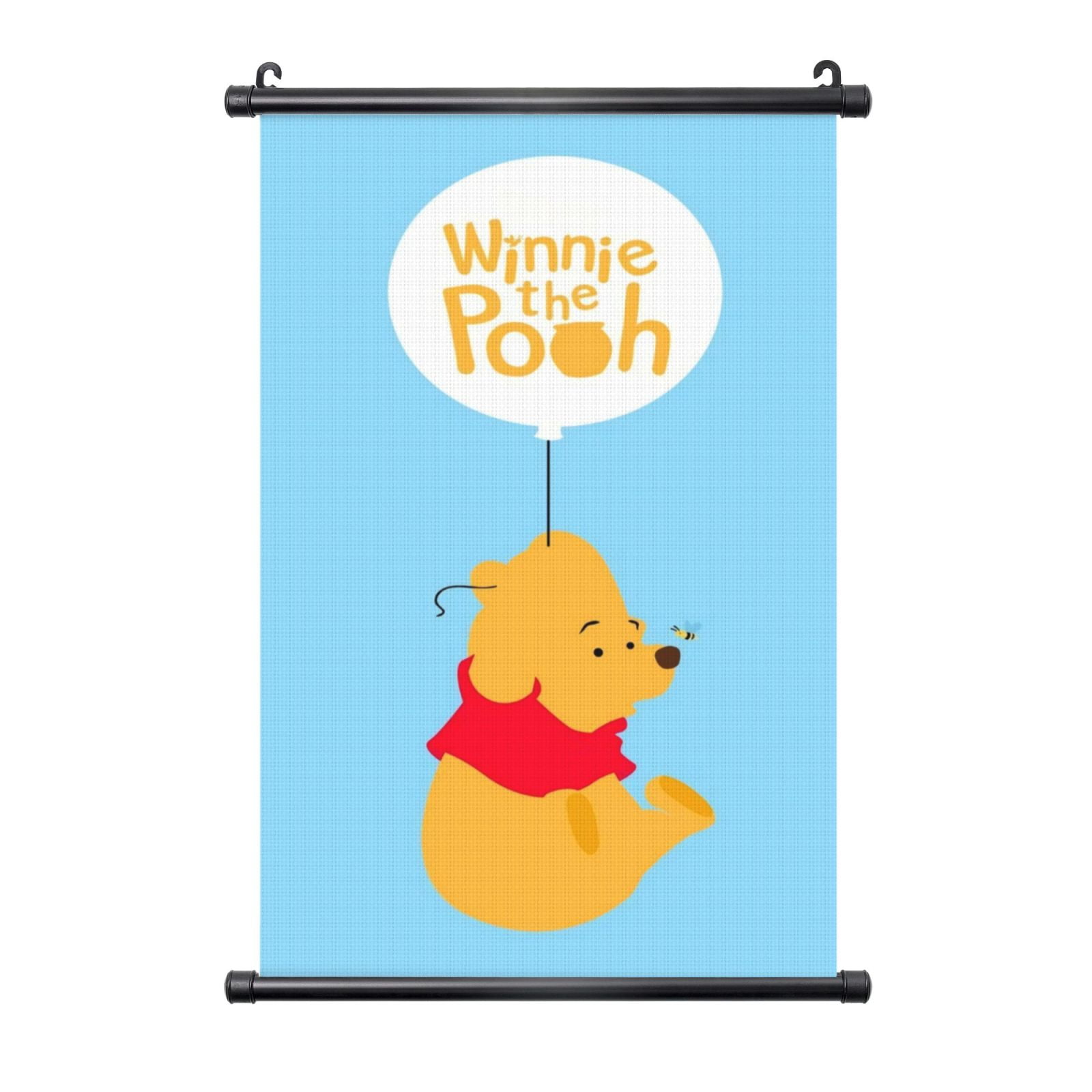 Winnie The Pooh Poster Aesthetic Canvas PVC Shaft Wall Art Hanging ...