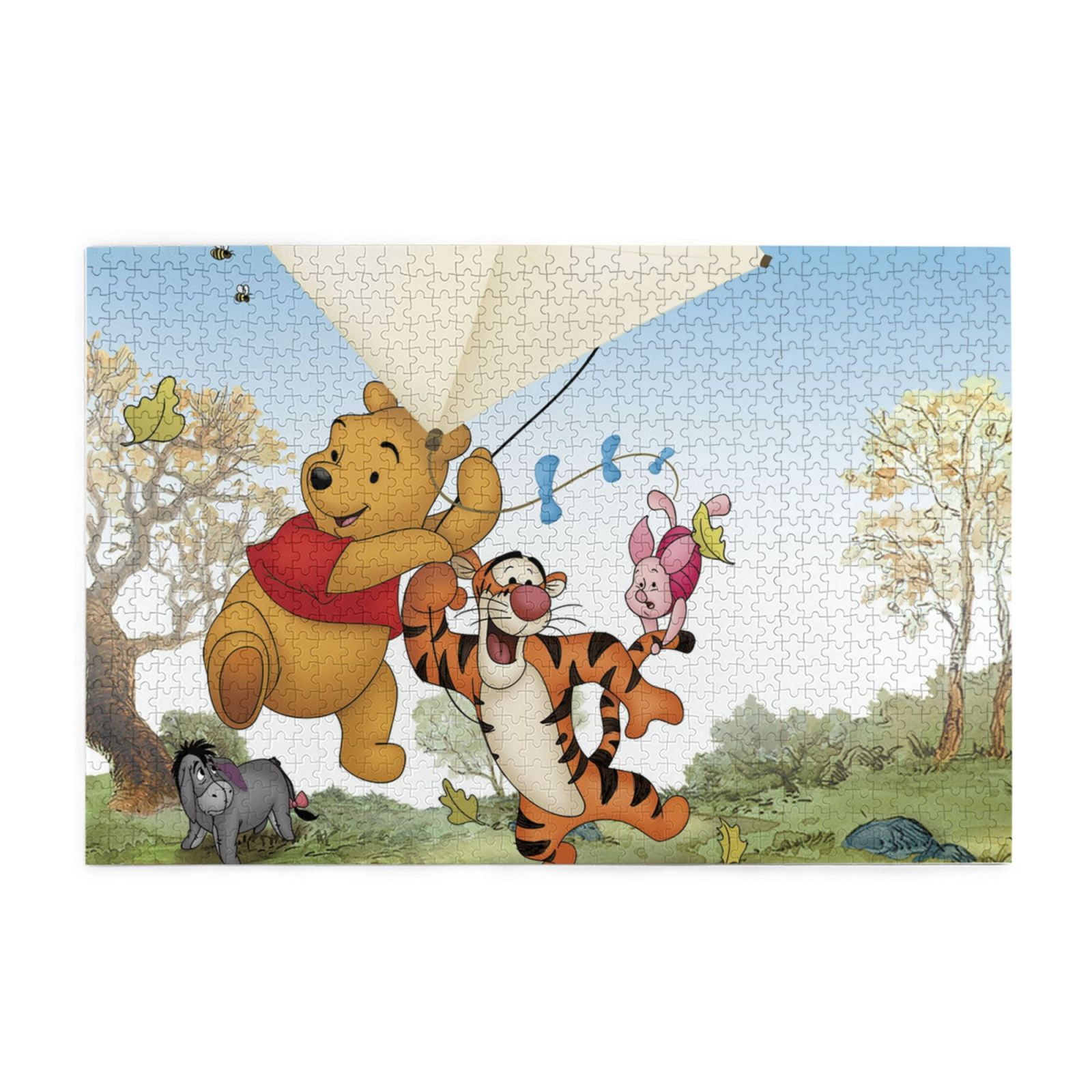 Winnie The Pooh Puzzle - 1000 Piece Jigsaw Puzzle For Adults Kids Boys ...