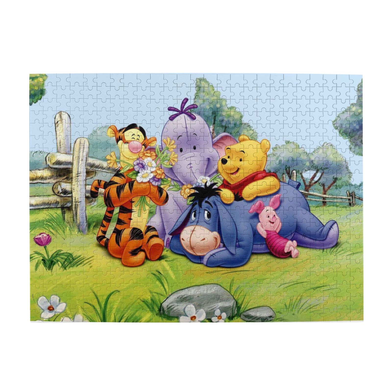 Winnie The Pooh Puzzle - 500 Piece Jigsaw Puzzle For Adults Kids Boys ...