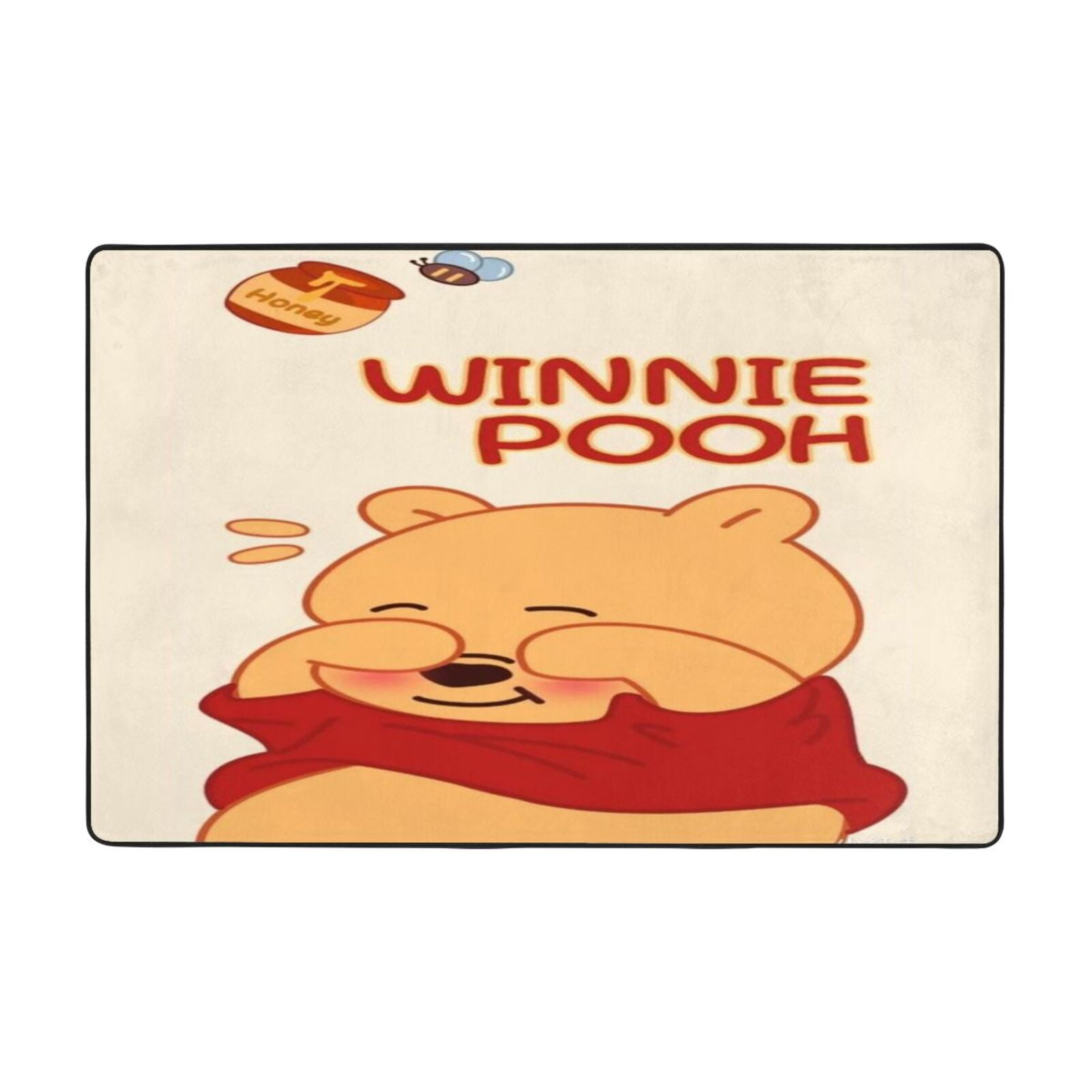 Winnie The Poo Rug Cartoon Character Carpet for Bedroom Livingroom ...